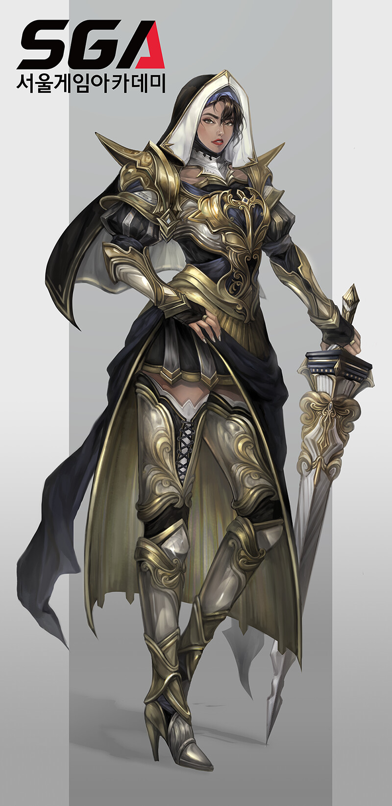 ArtStation - SGA_캐릭터 일러스트 학생작품