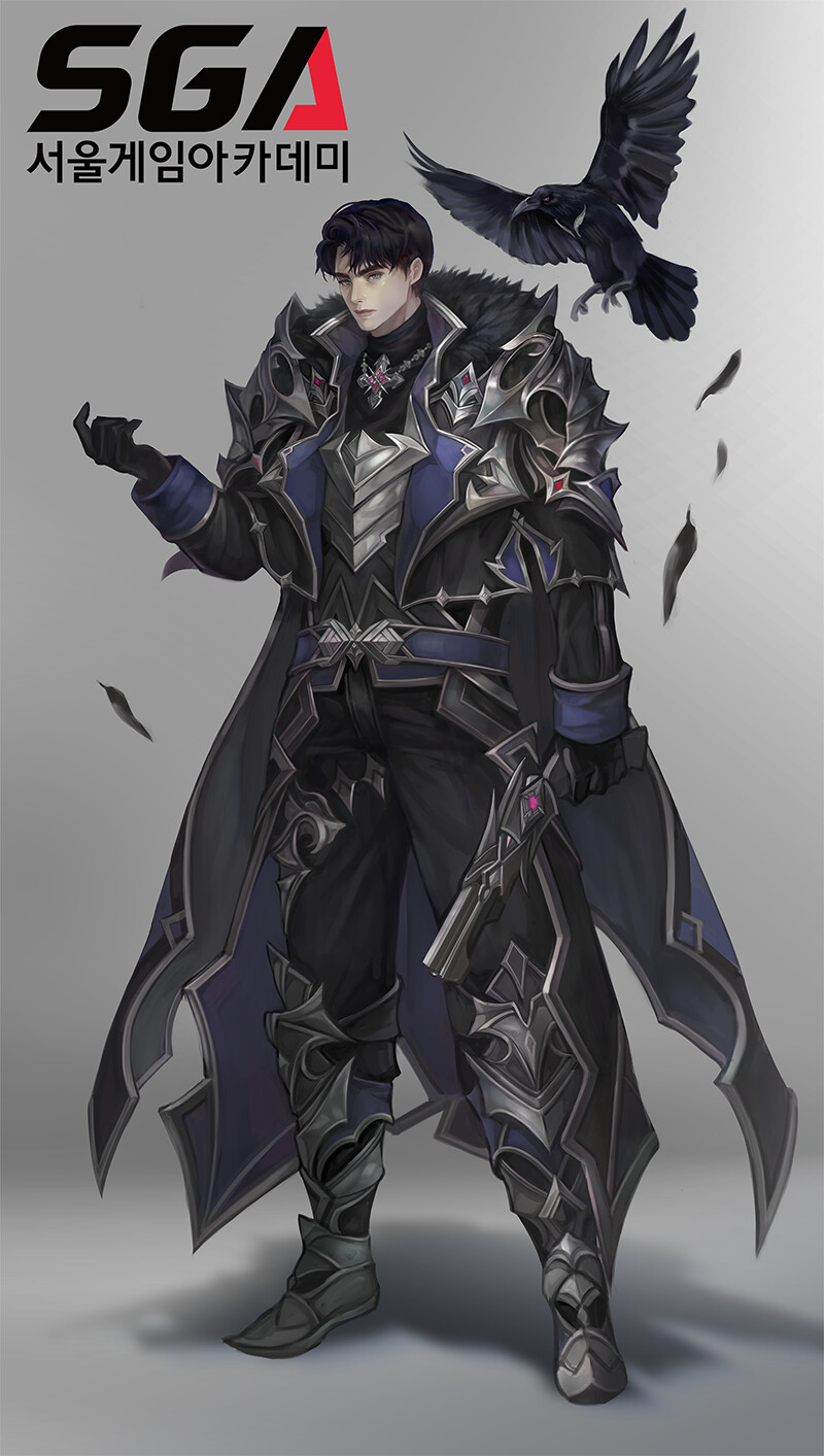 ArtStation - SGA_캐릭터 일러스트 학생작품