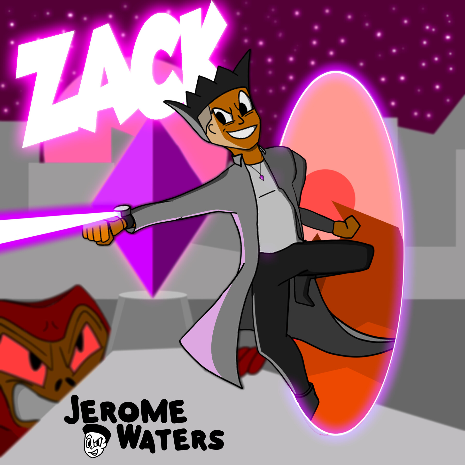 ArtStation - Zack in Action!