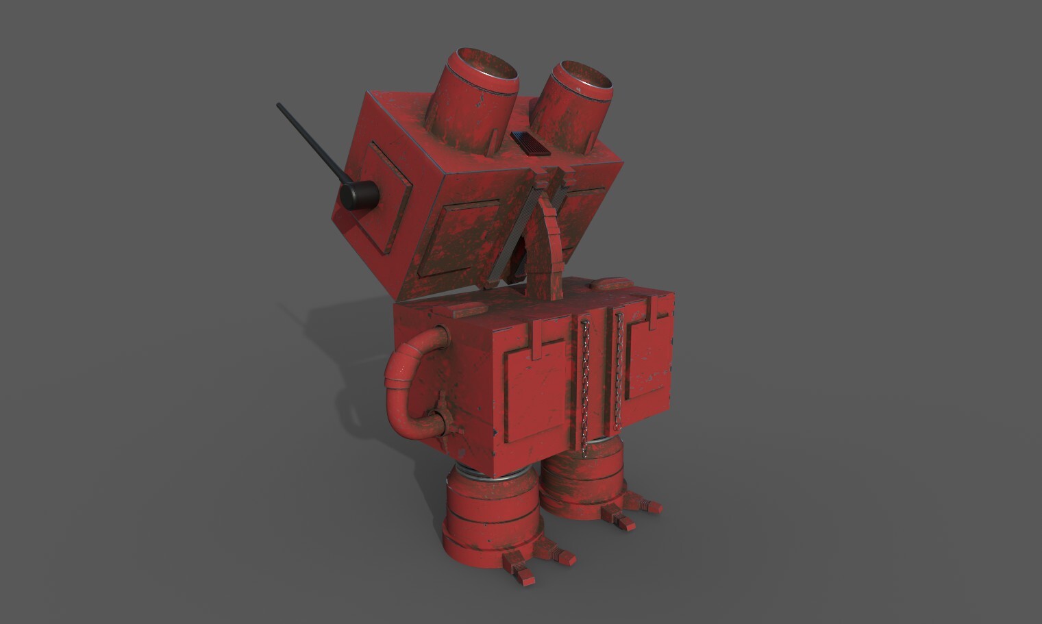 ArtStation - Mini Robort