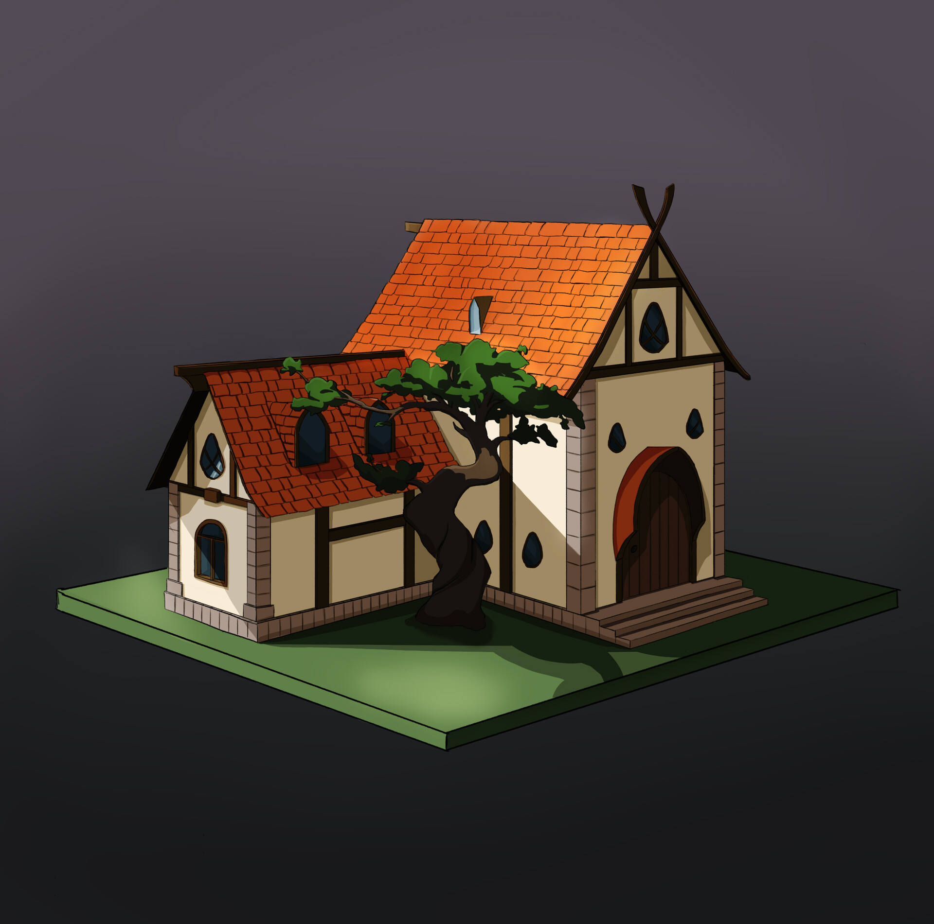 ArtStation - The Merchant's House