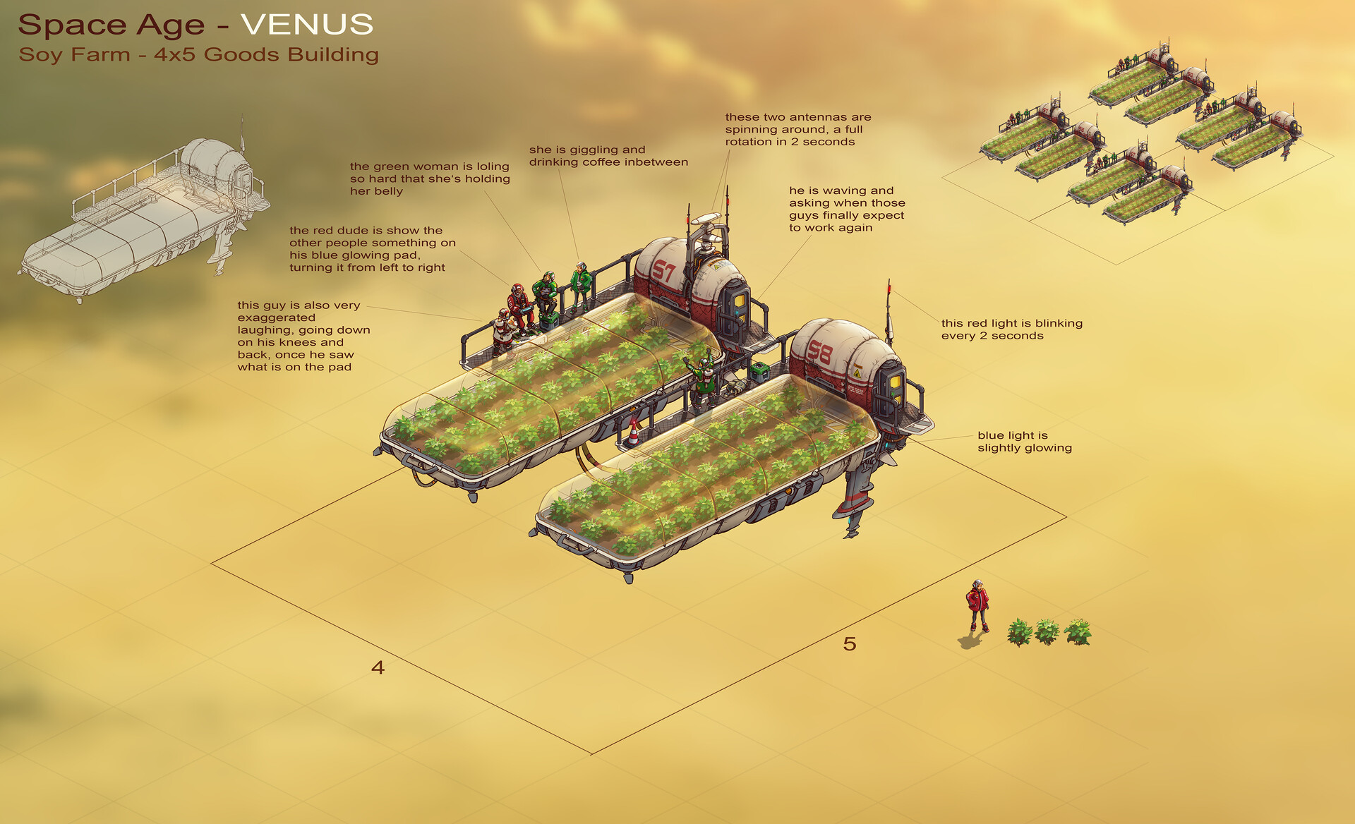 Manuel Vormwald - Spage Age Venus - Forge of Empires -Venus Planet Concepts