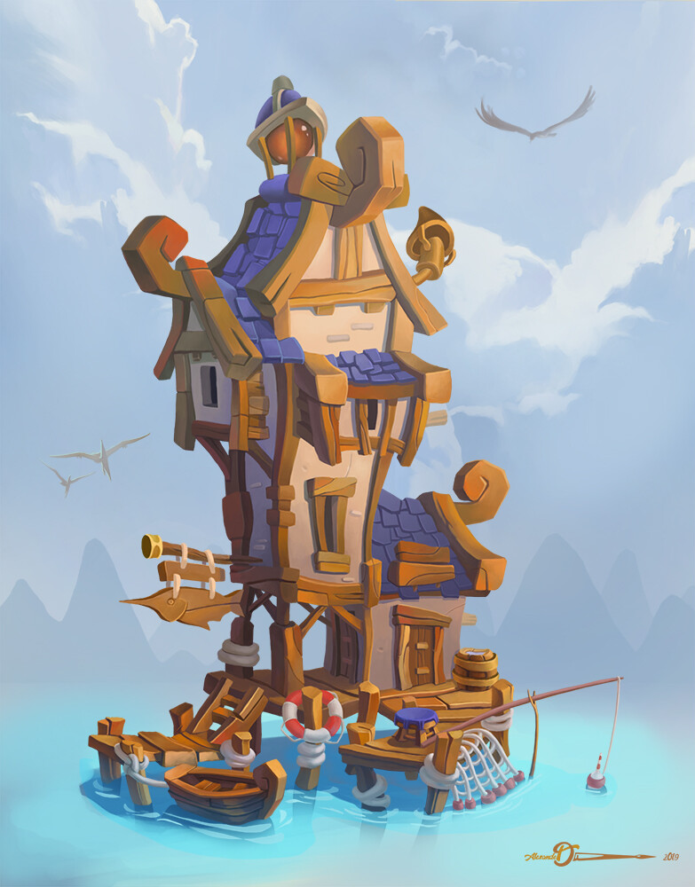 ArtStation - Lighthouse