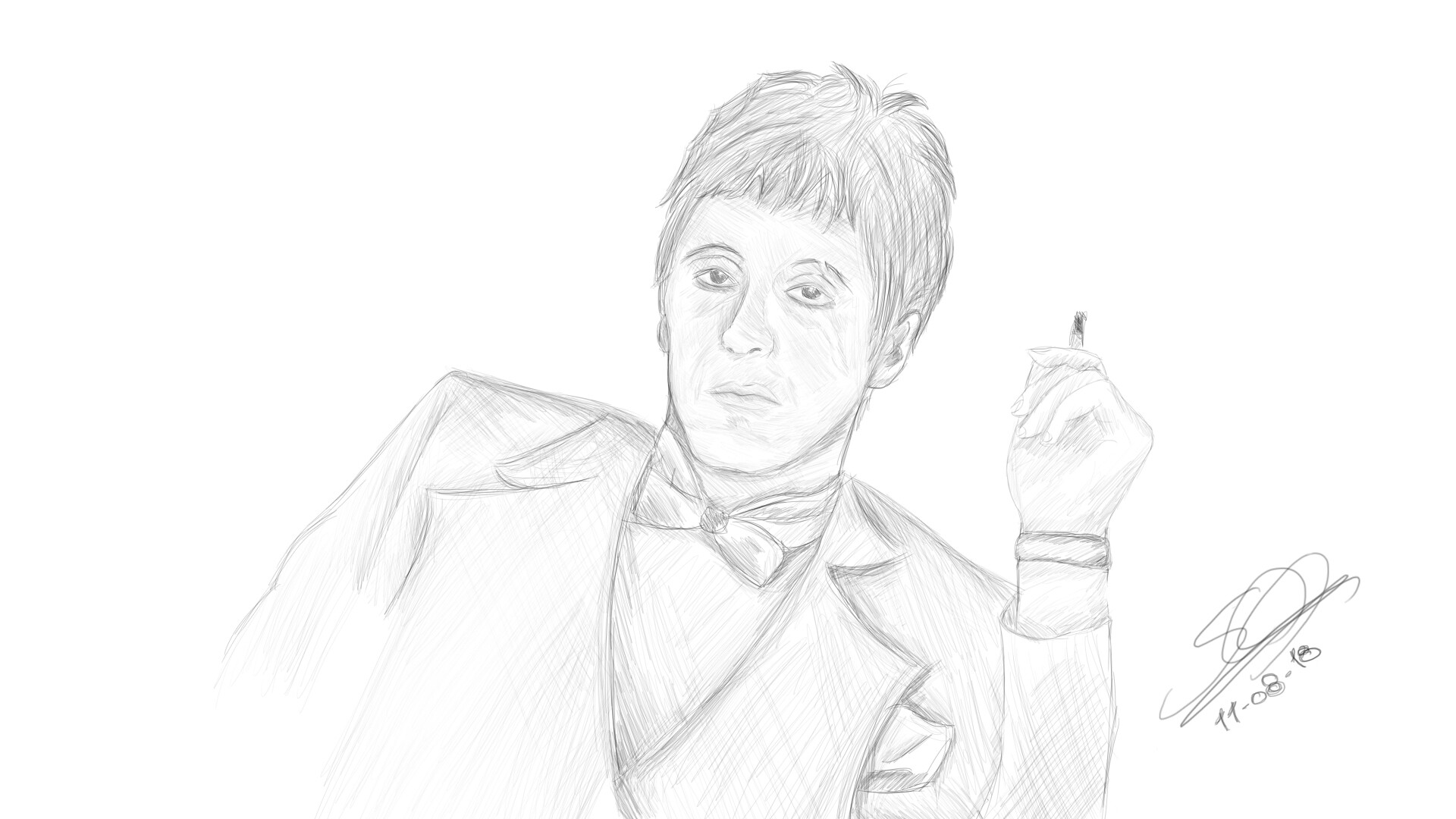 ArtStation - Scarface portrait