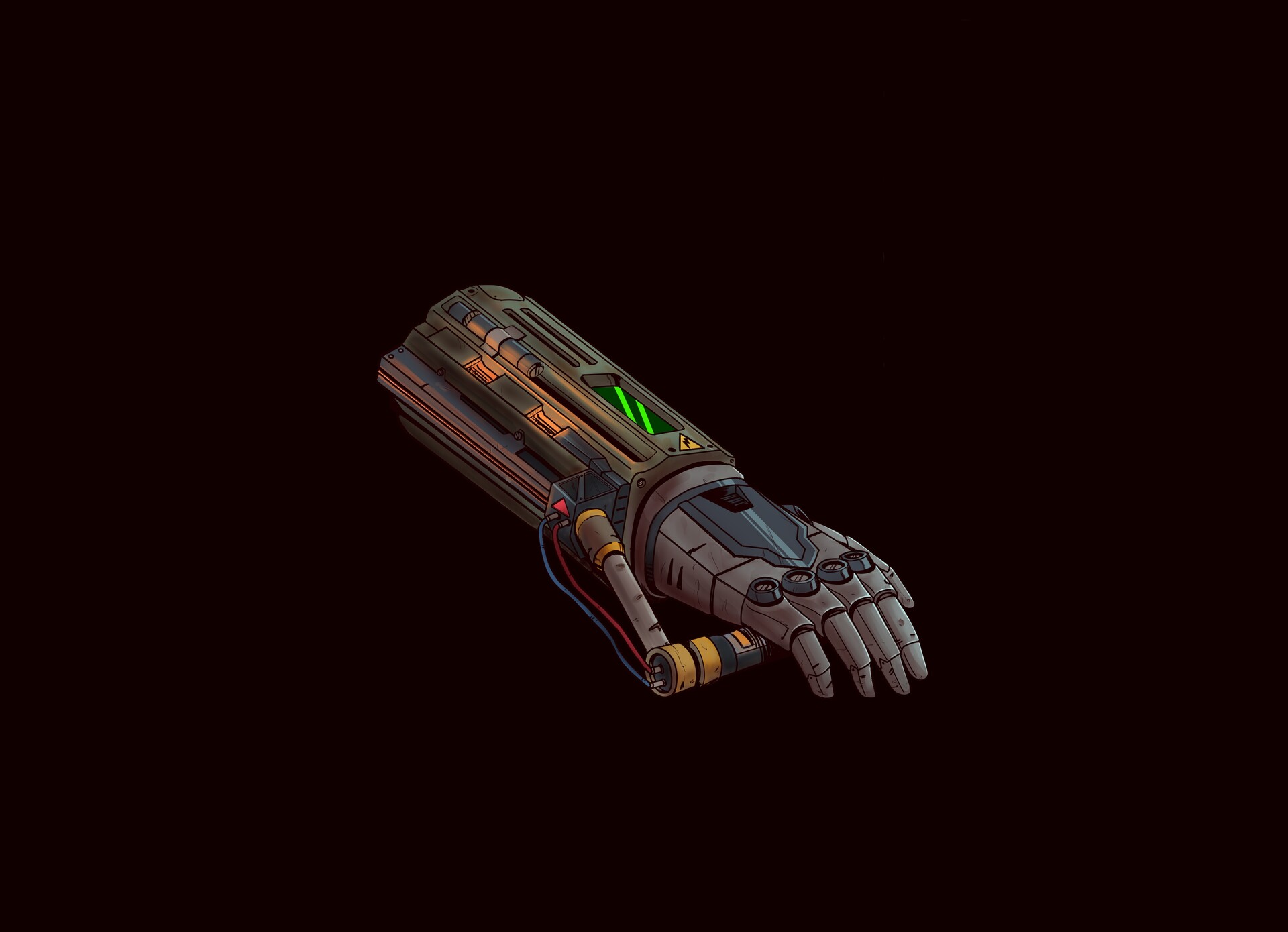 ArtStation - gauntlet beam