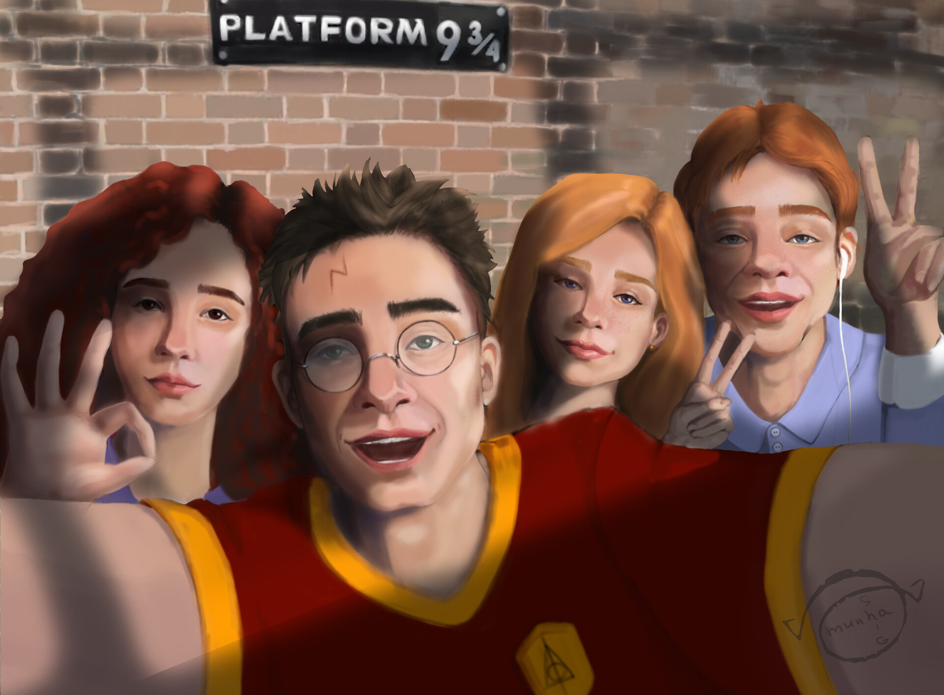 ArtStation - #fanart of Harry Potter
