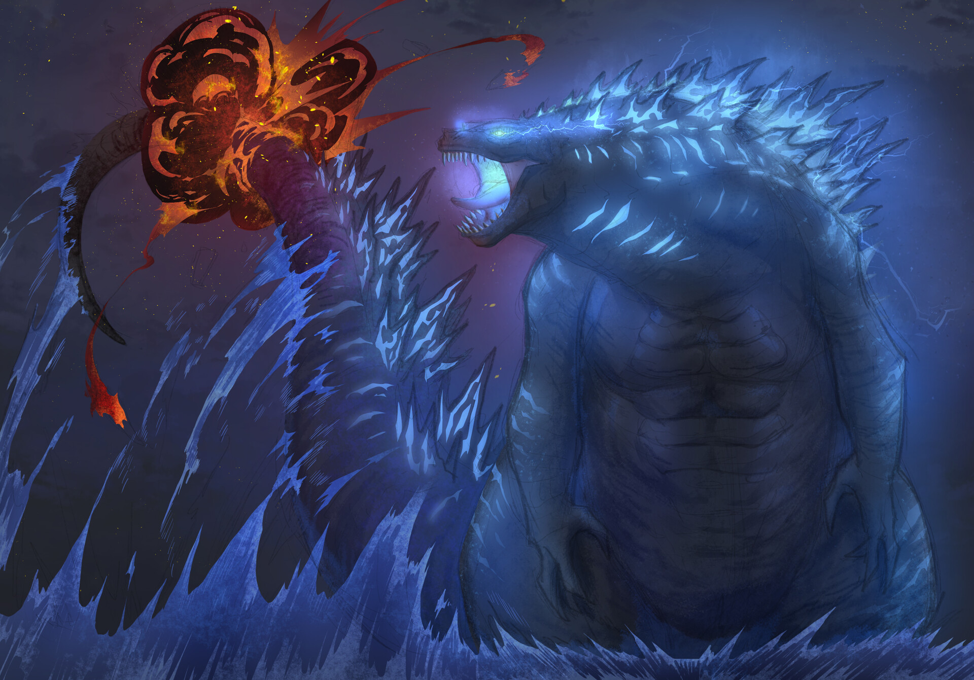 ArtStation - Godzilla