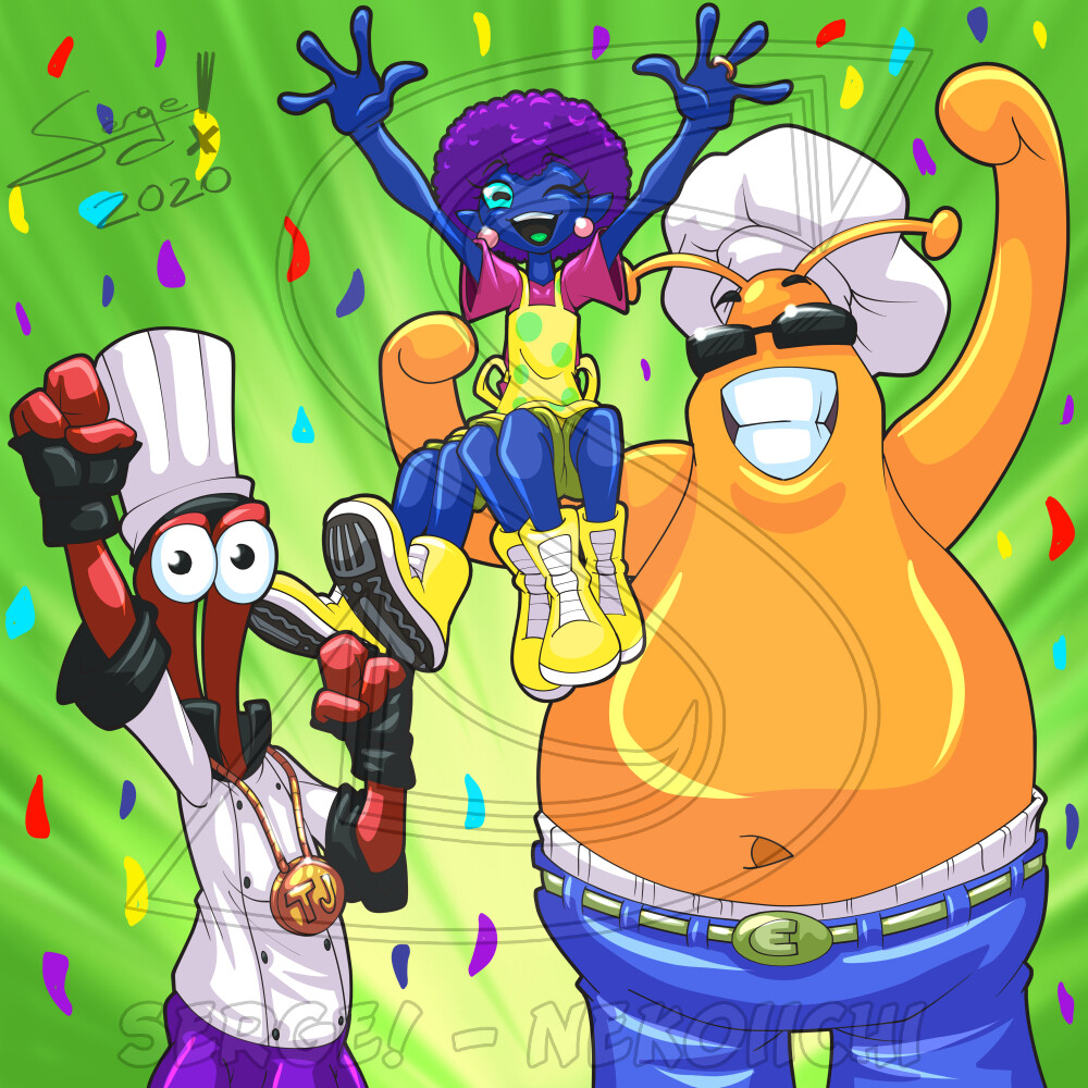 Sergio Gómez - ToeJam & Earl Cookbook