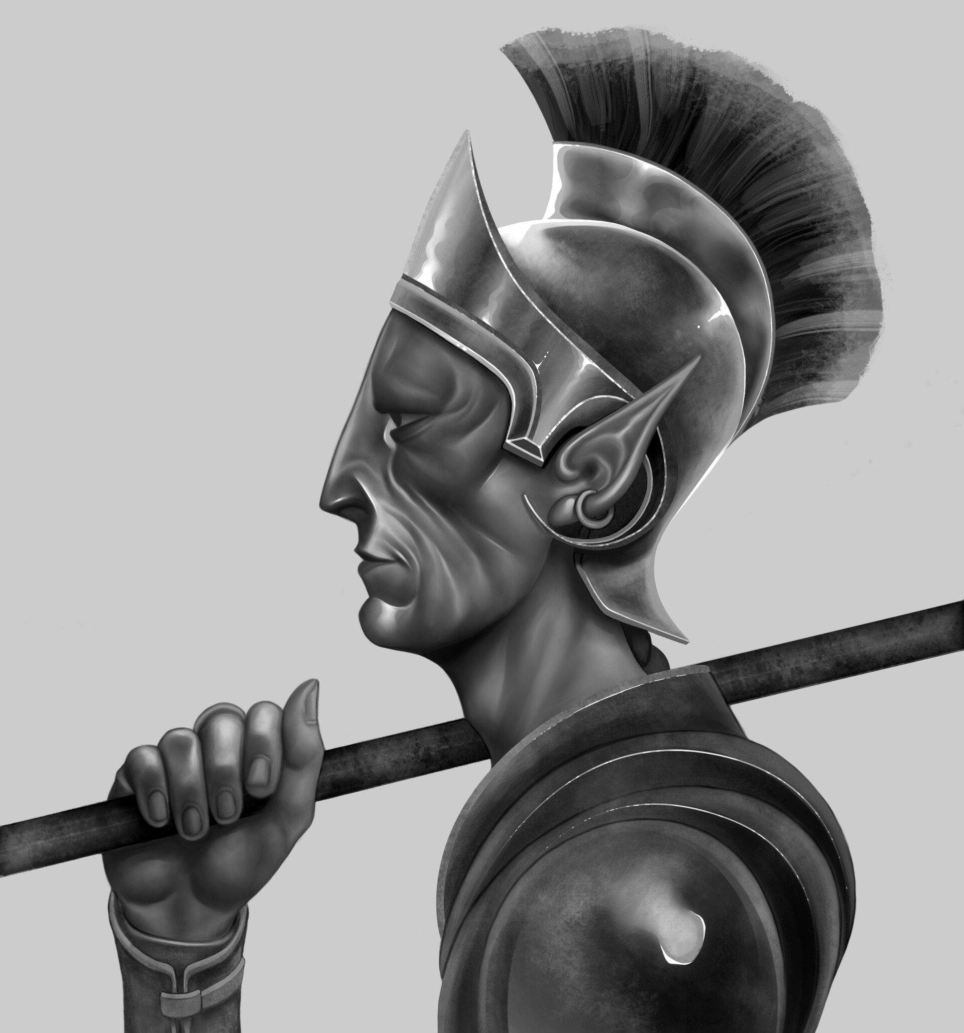 ArtStation - elf soldier