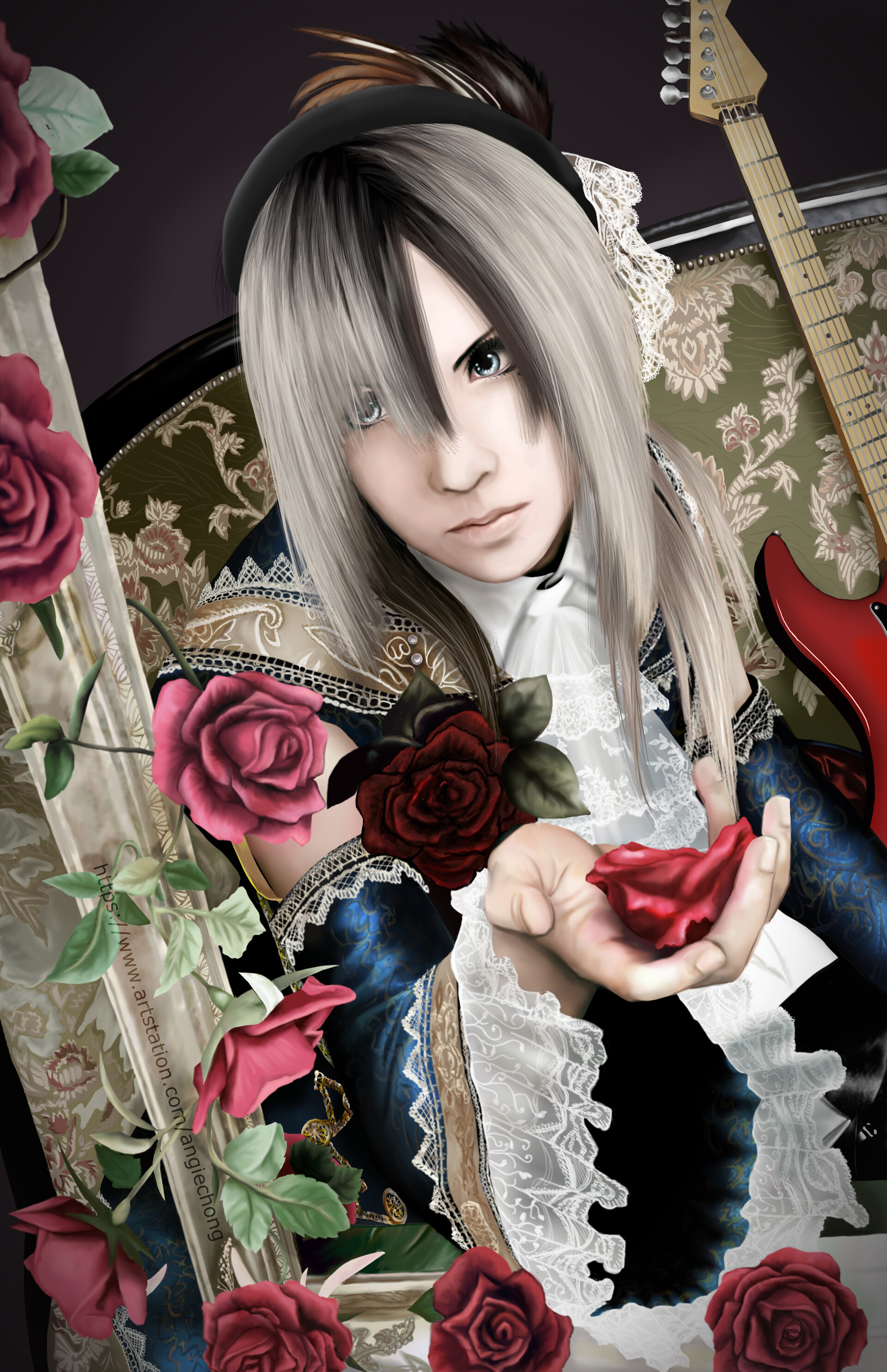 ArtStation - Teru -Guitarist of Versailles-