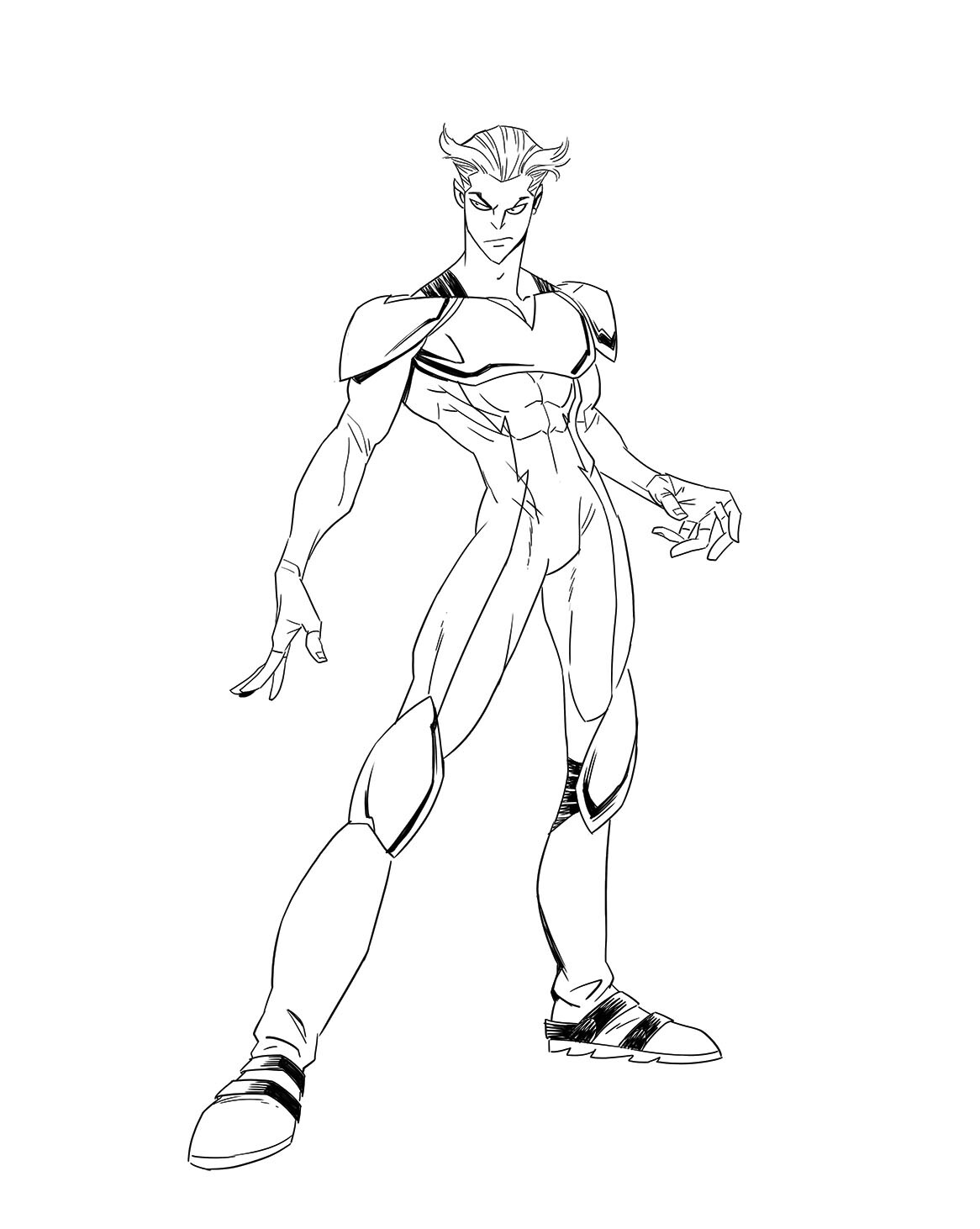 xmen evelution coloring pages