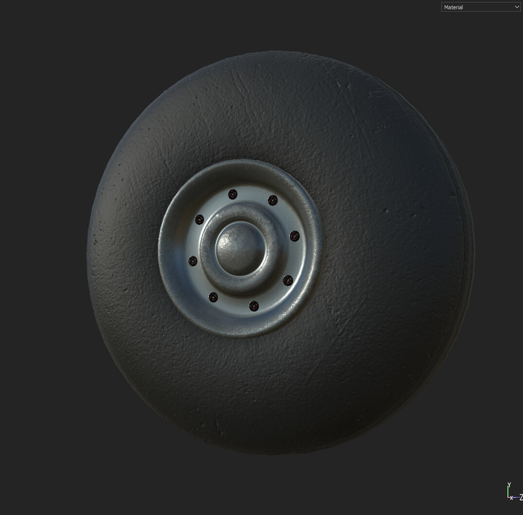 ArtStation - Wheels (Done in Substance)