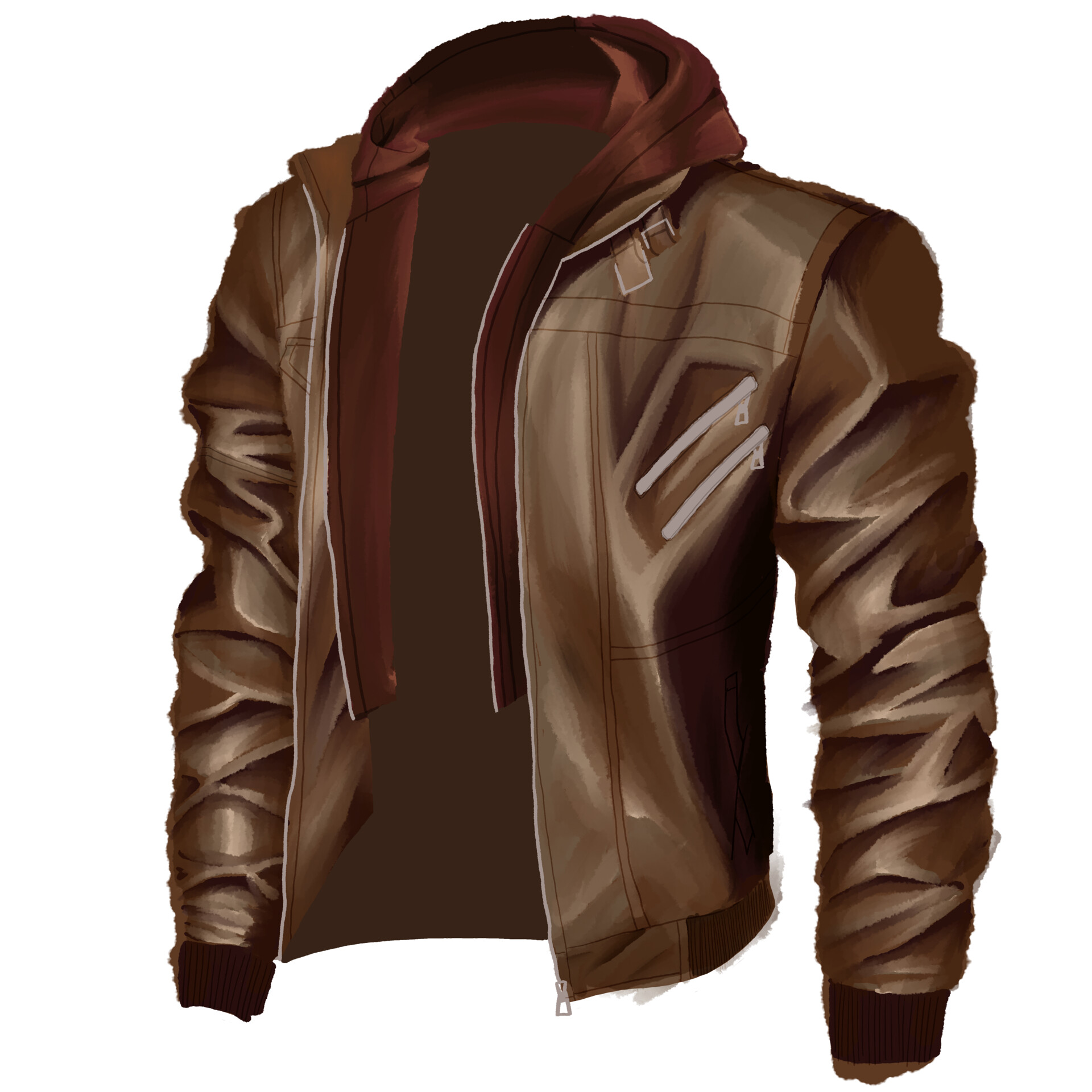 ArtStation - Jacket practice