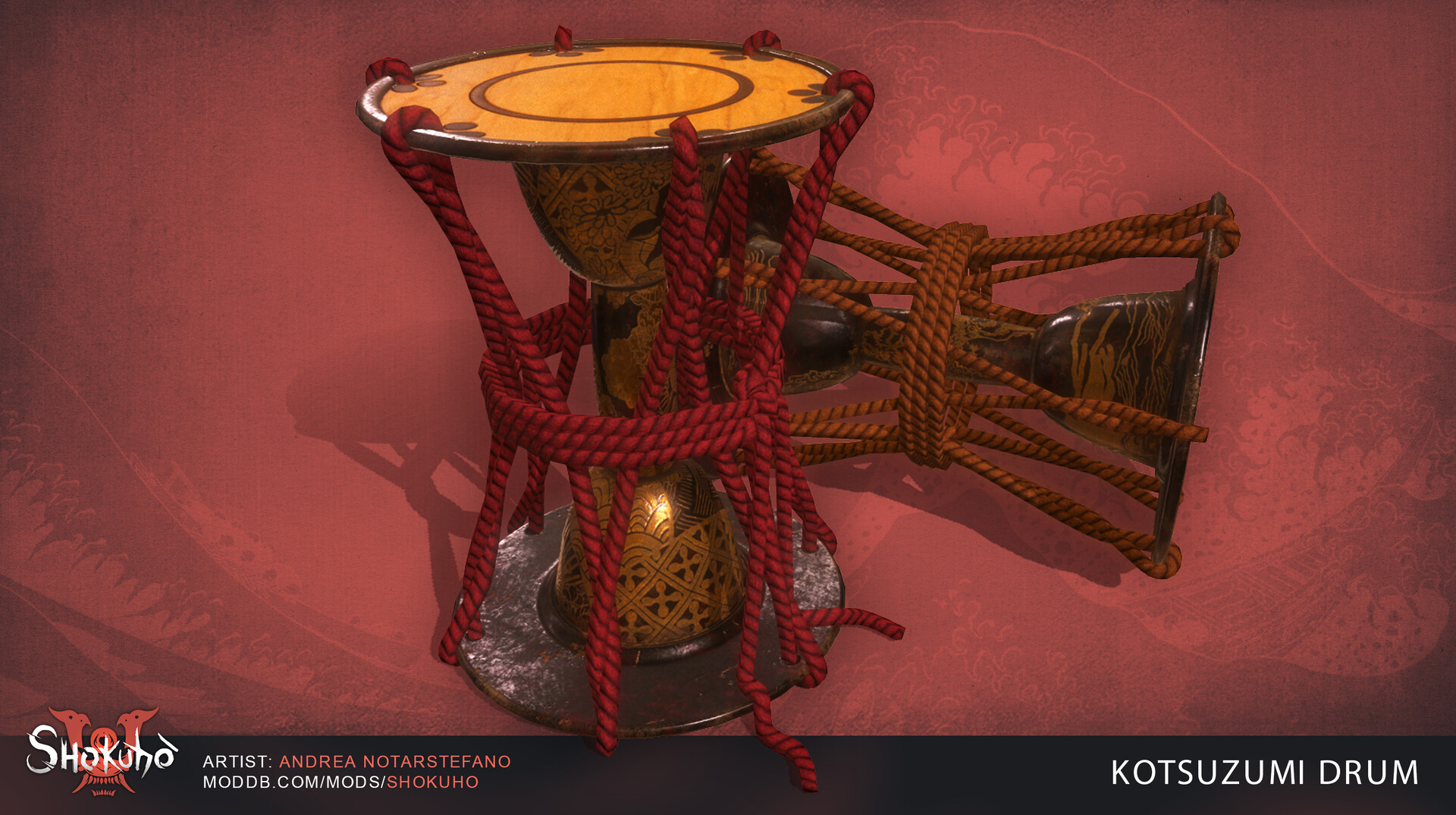 ArtStation - Kotsuzumi drum - shokuhò
