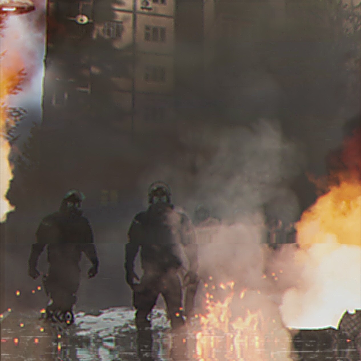 ArtStation - RIOT WINTER STREET