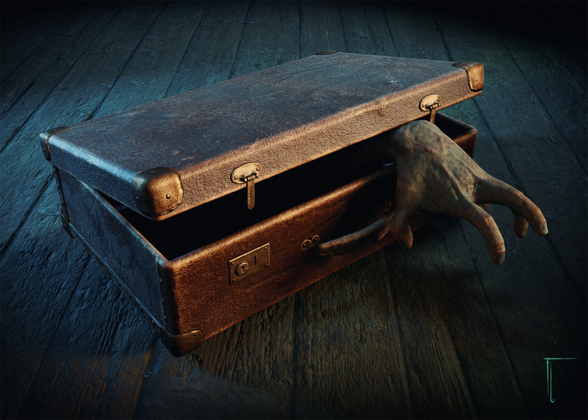 ArtStation - Creepy Luggage