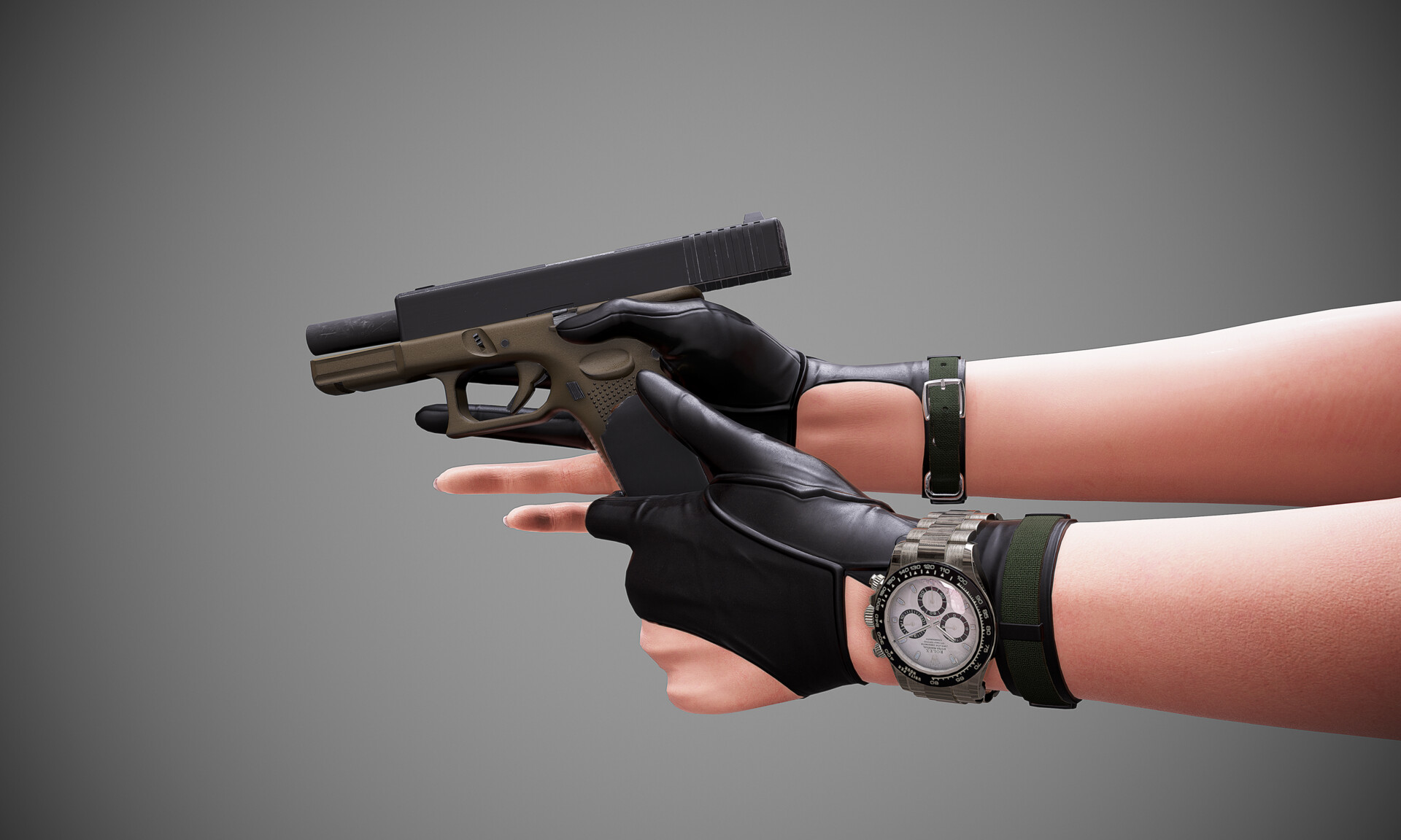 First Person Shooter Hands