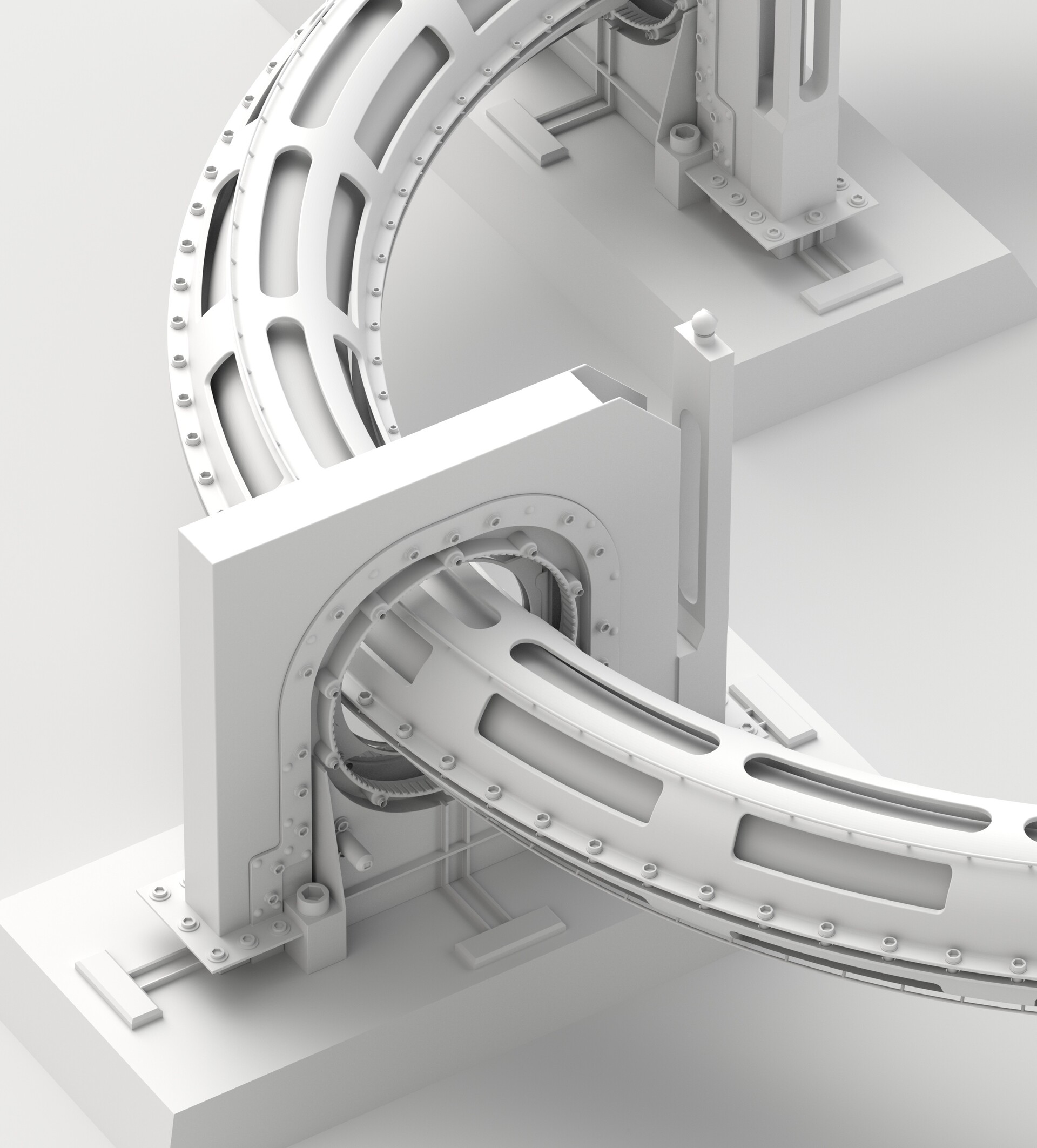 ArtStation - Particle Collider Concept // WIP