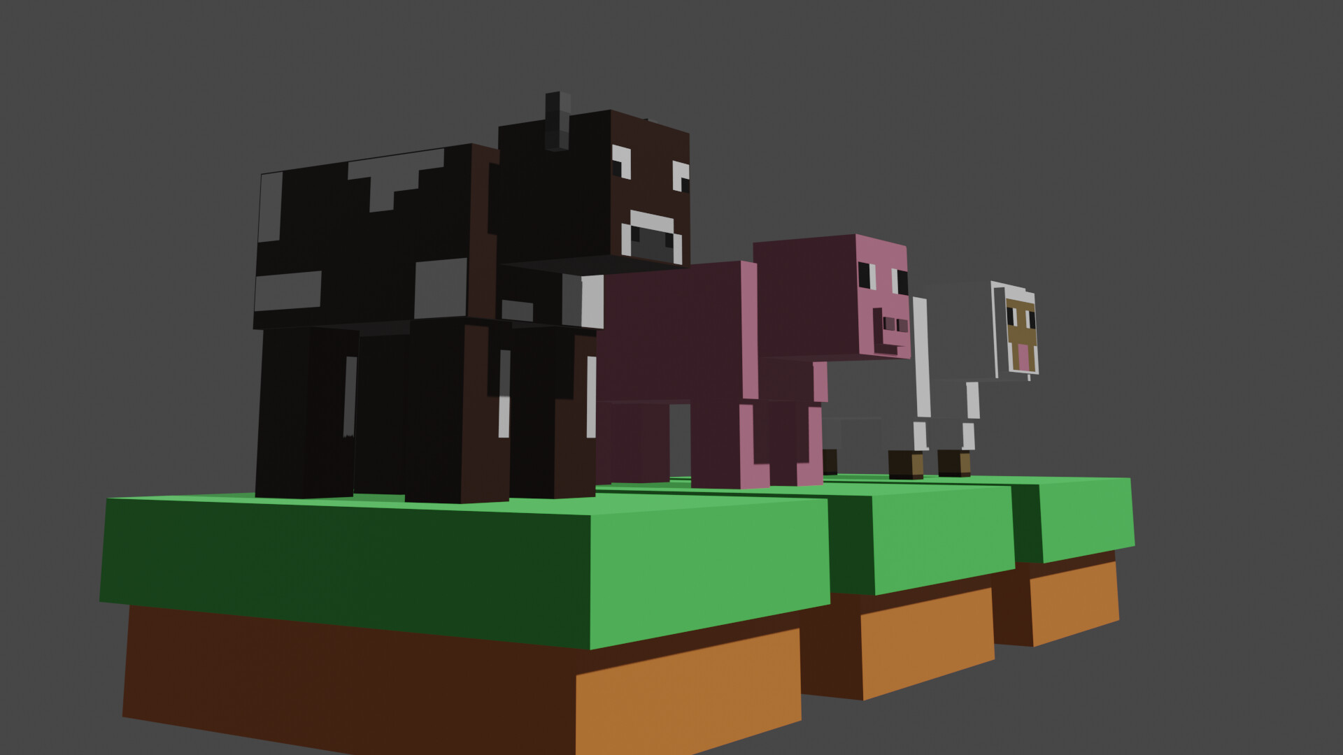 Minecraft Sheep Statue
