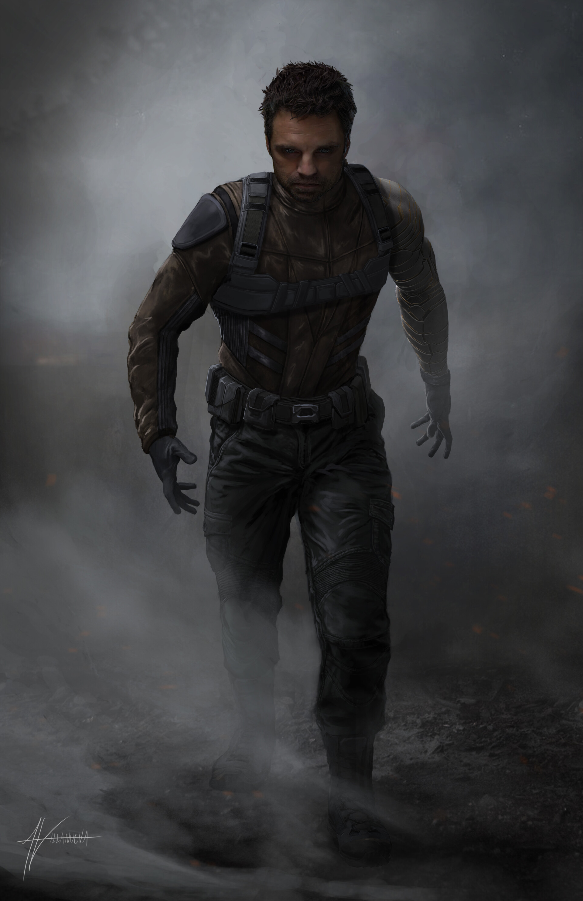 Winter Soldier Costume Design