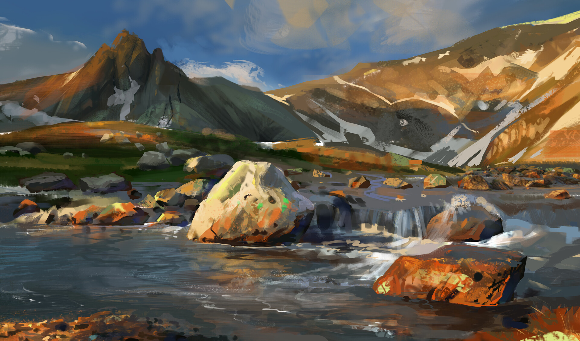 ArtStation - Landscape Concept