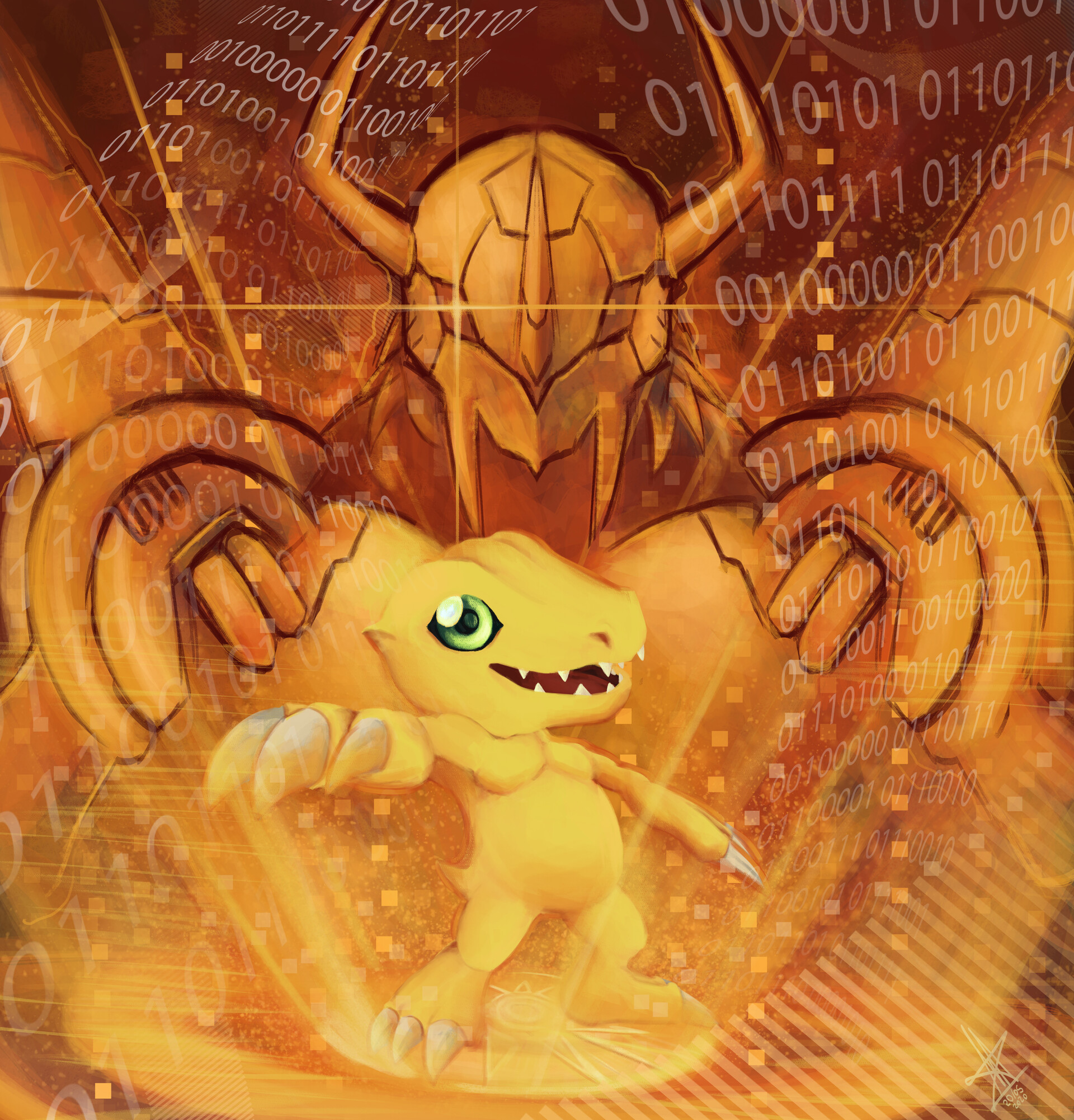 ArtStation - Just Agumon