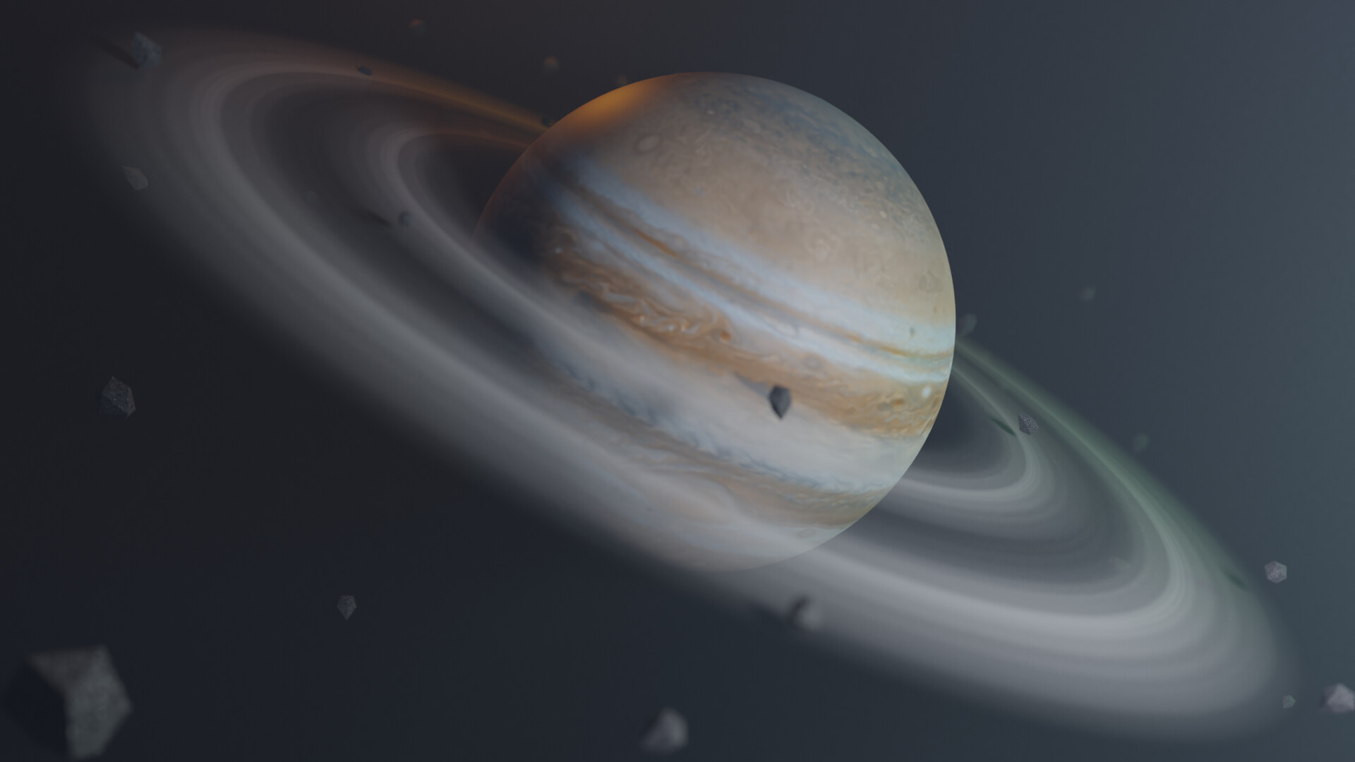 ArtStation - Planets in Blender