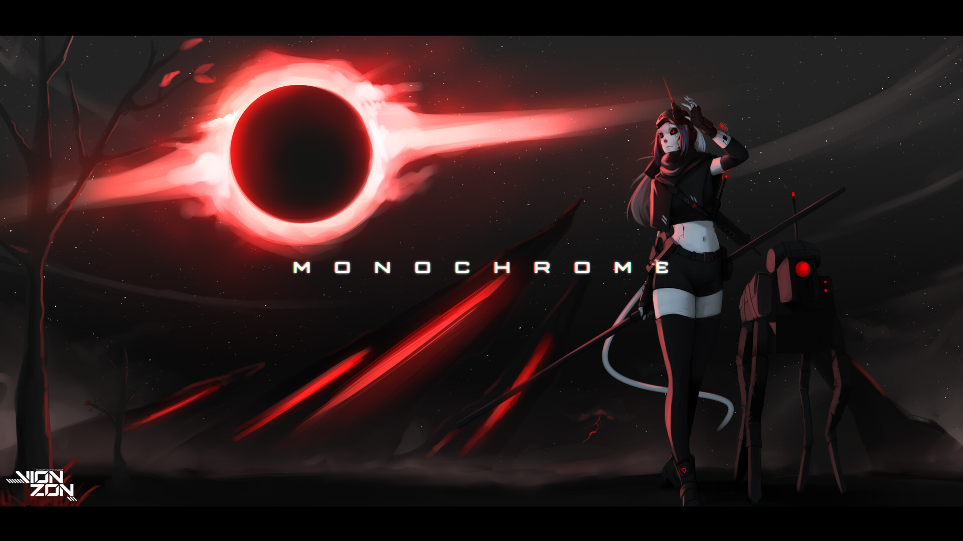 ArtStation - Monochrome Desert