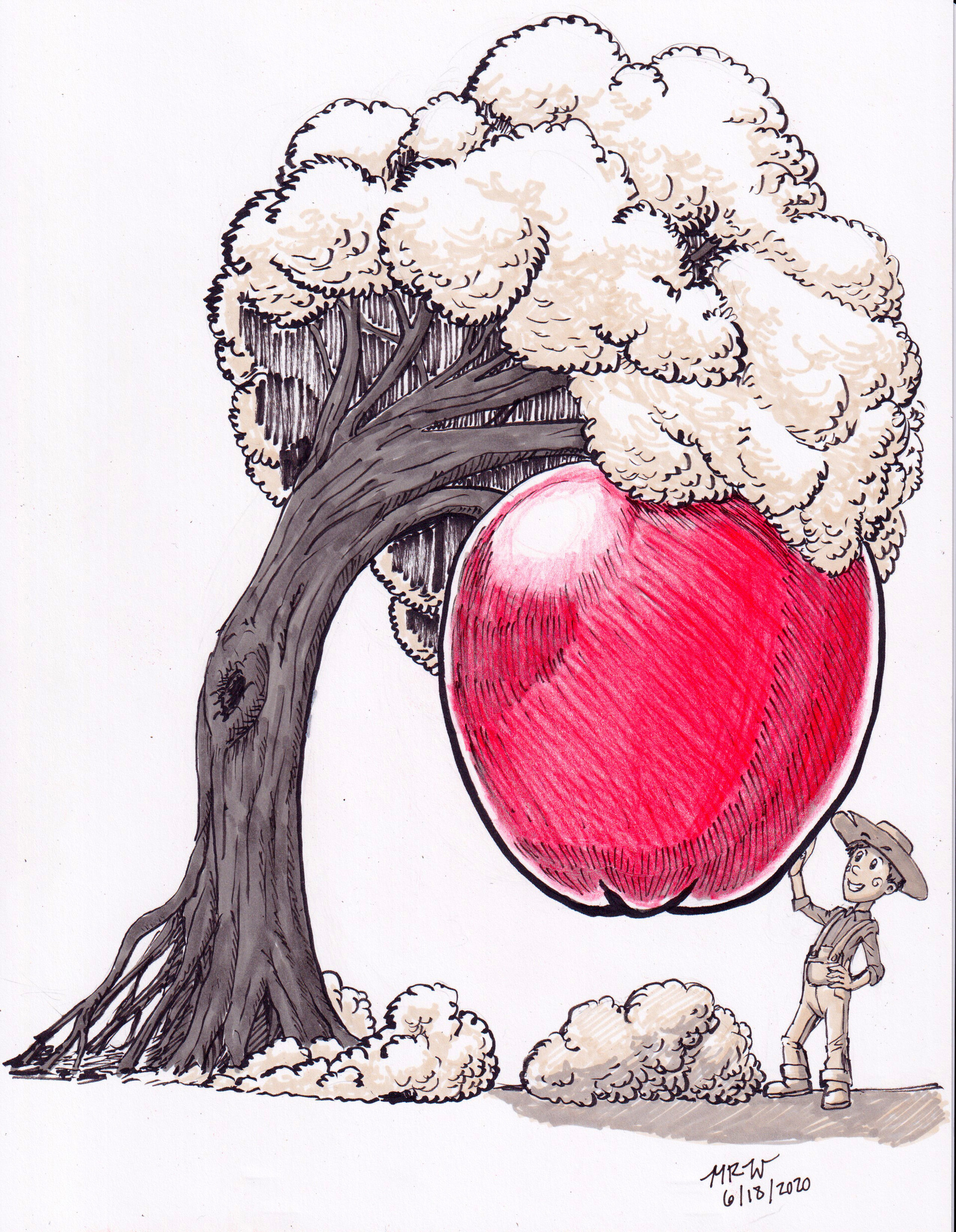 ArtStation - Inktober 2019 Day 31 Ripe