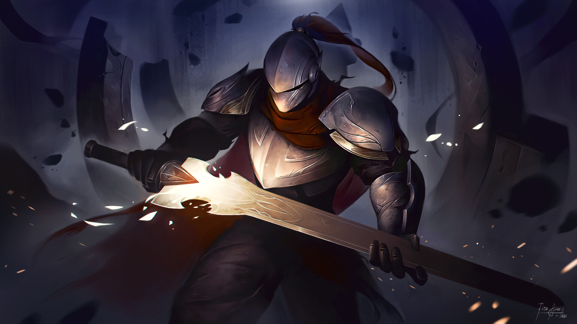 Lion Knight by Bob Kehl : ImaginaryKnights