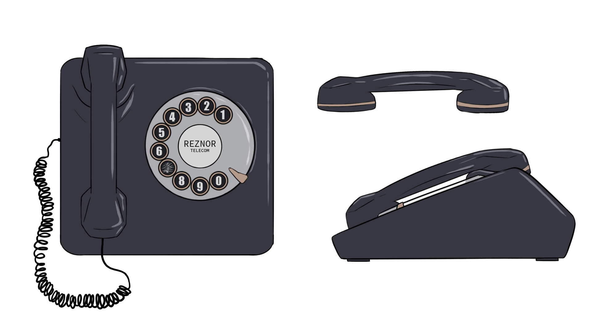 ArtStation - Telephone concept art