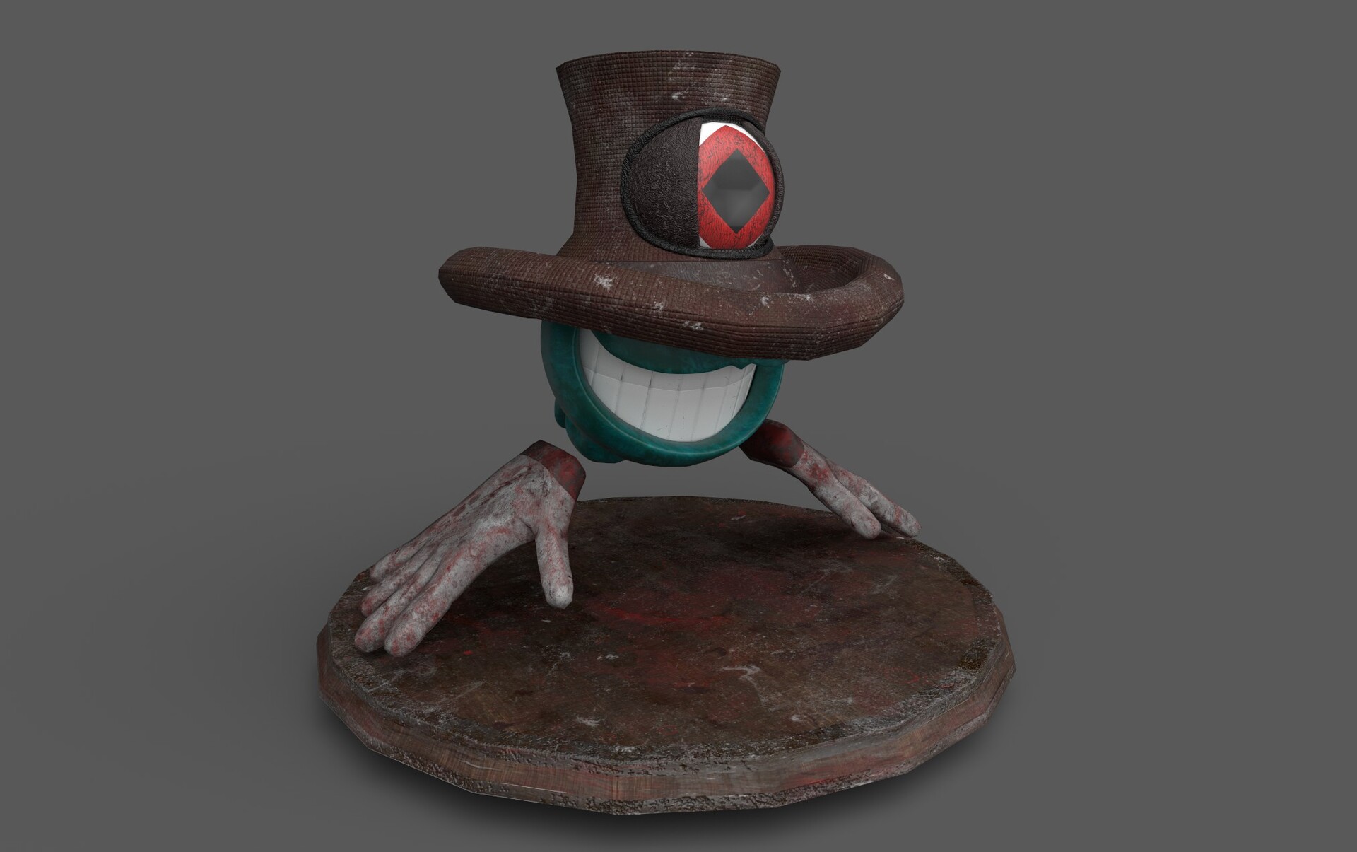 ArtStation - Top Hat Ghost