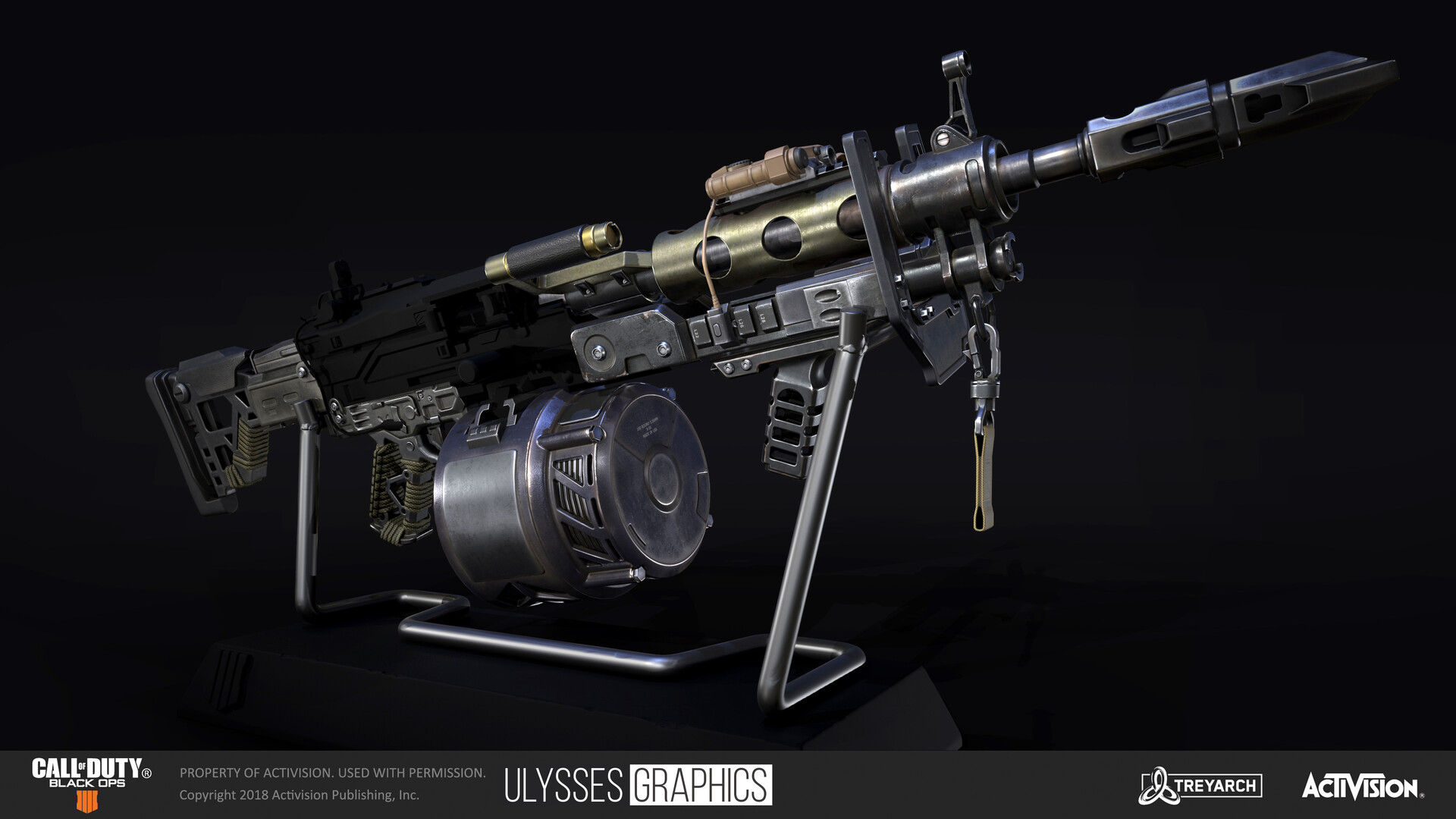 Kyrylo Ilin - LMG Titan attachments and Battle Shield Handle