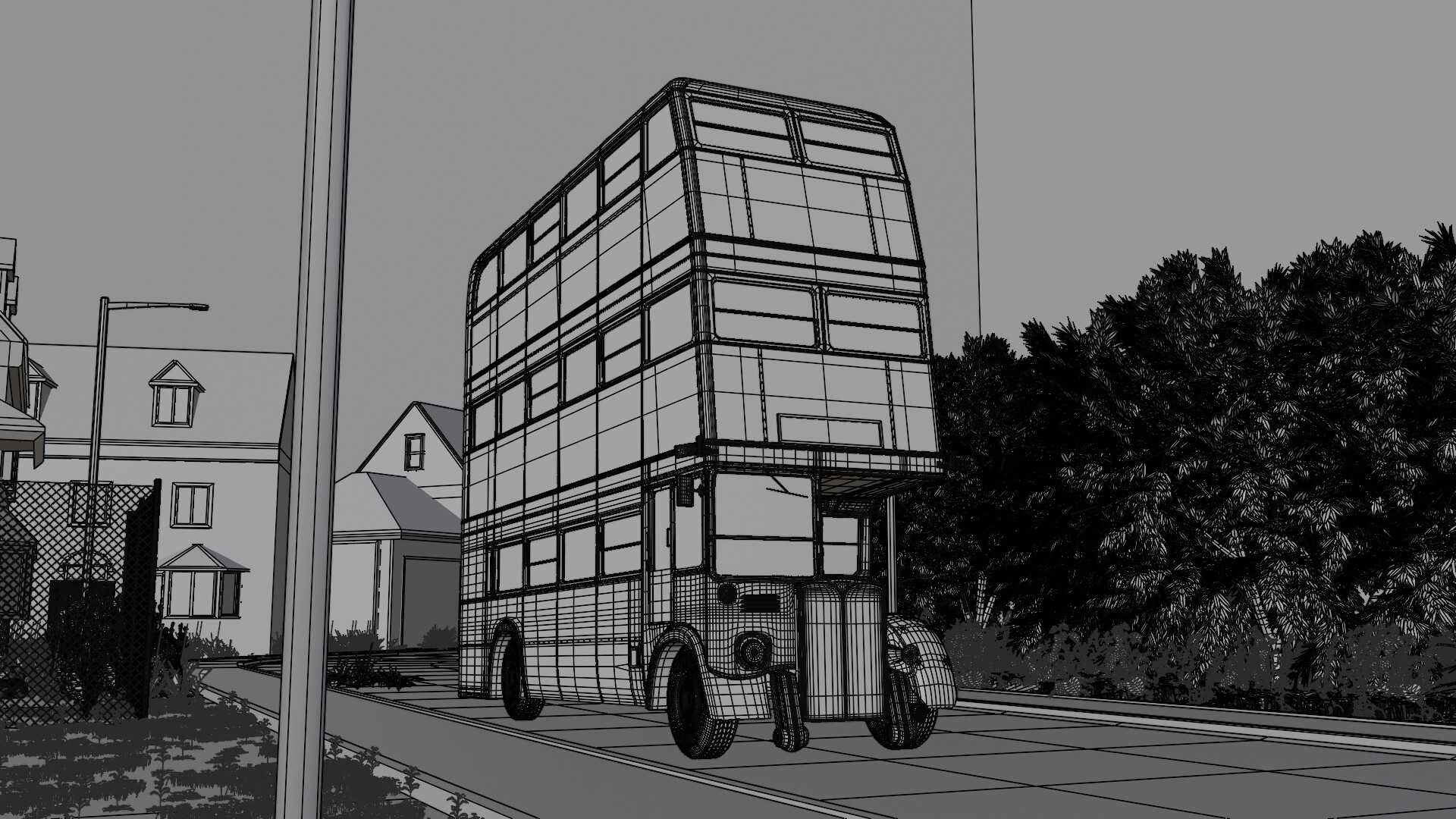 how to draw the knight bus