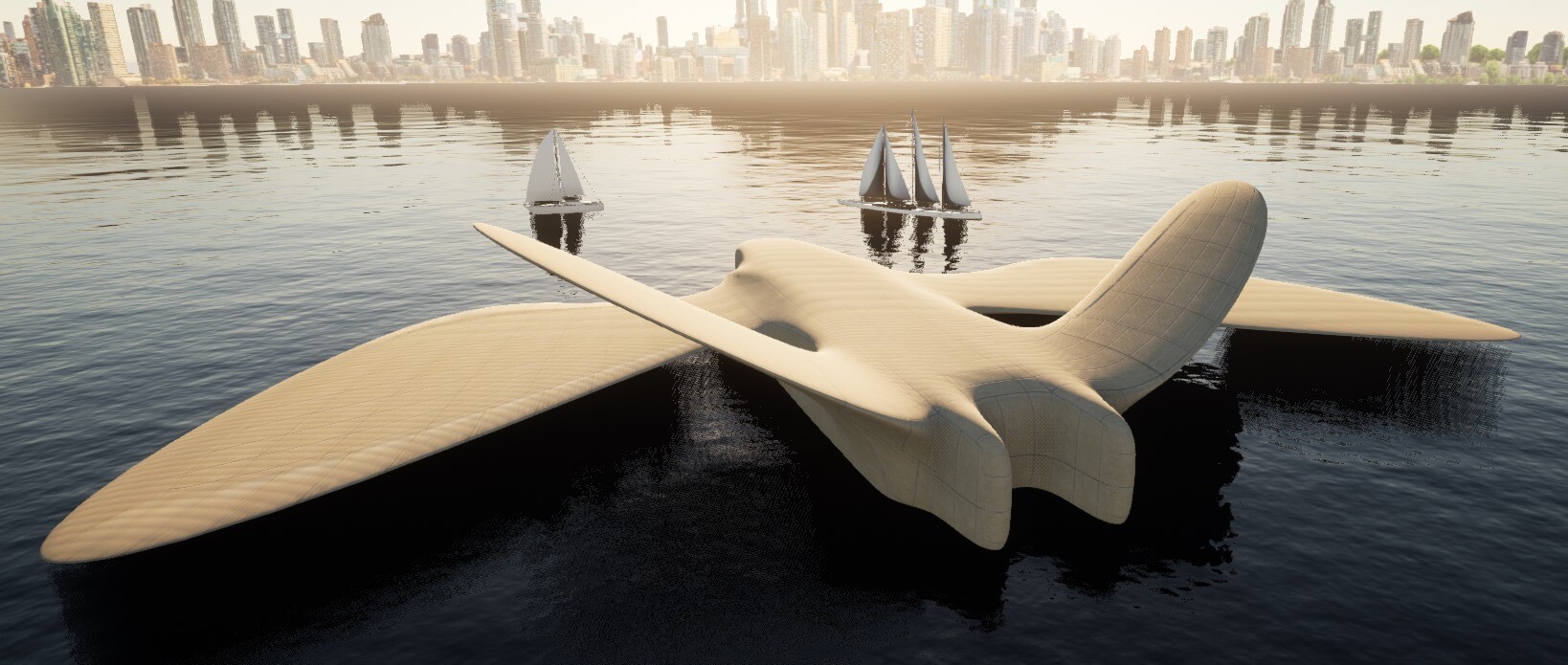 ArtStation - Huge Flying Boat