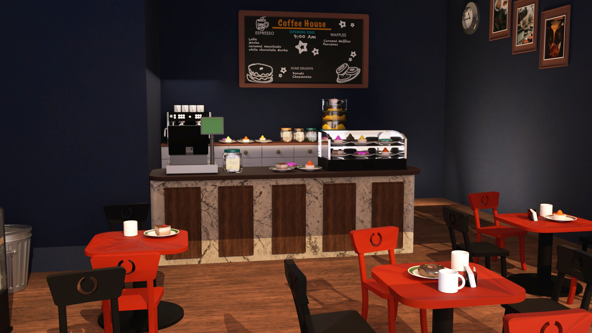 ArtStation - Coffee house