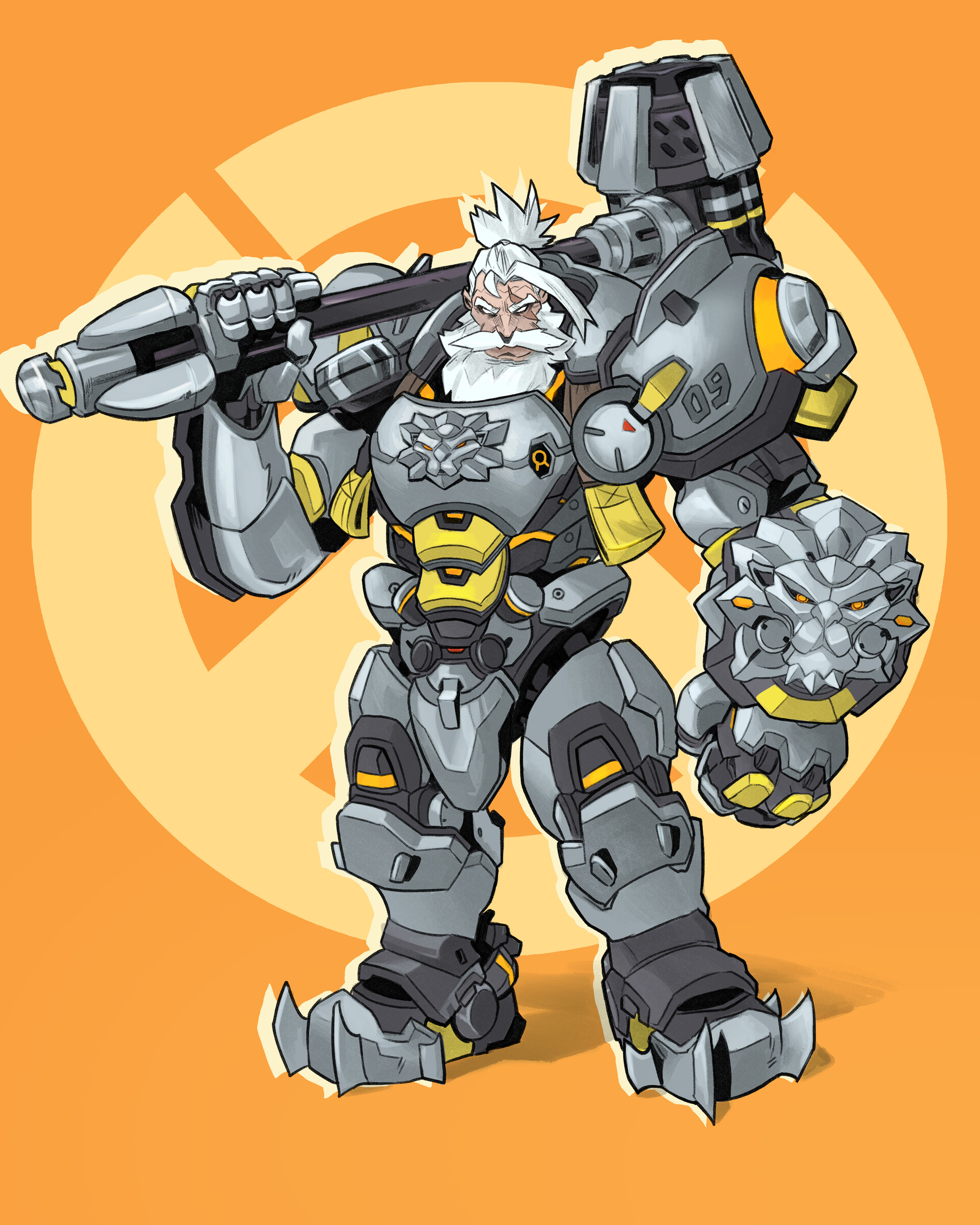 ArtStation - Overwatch - Reinhardt