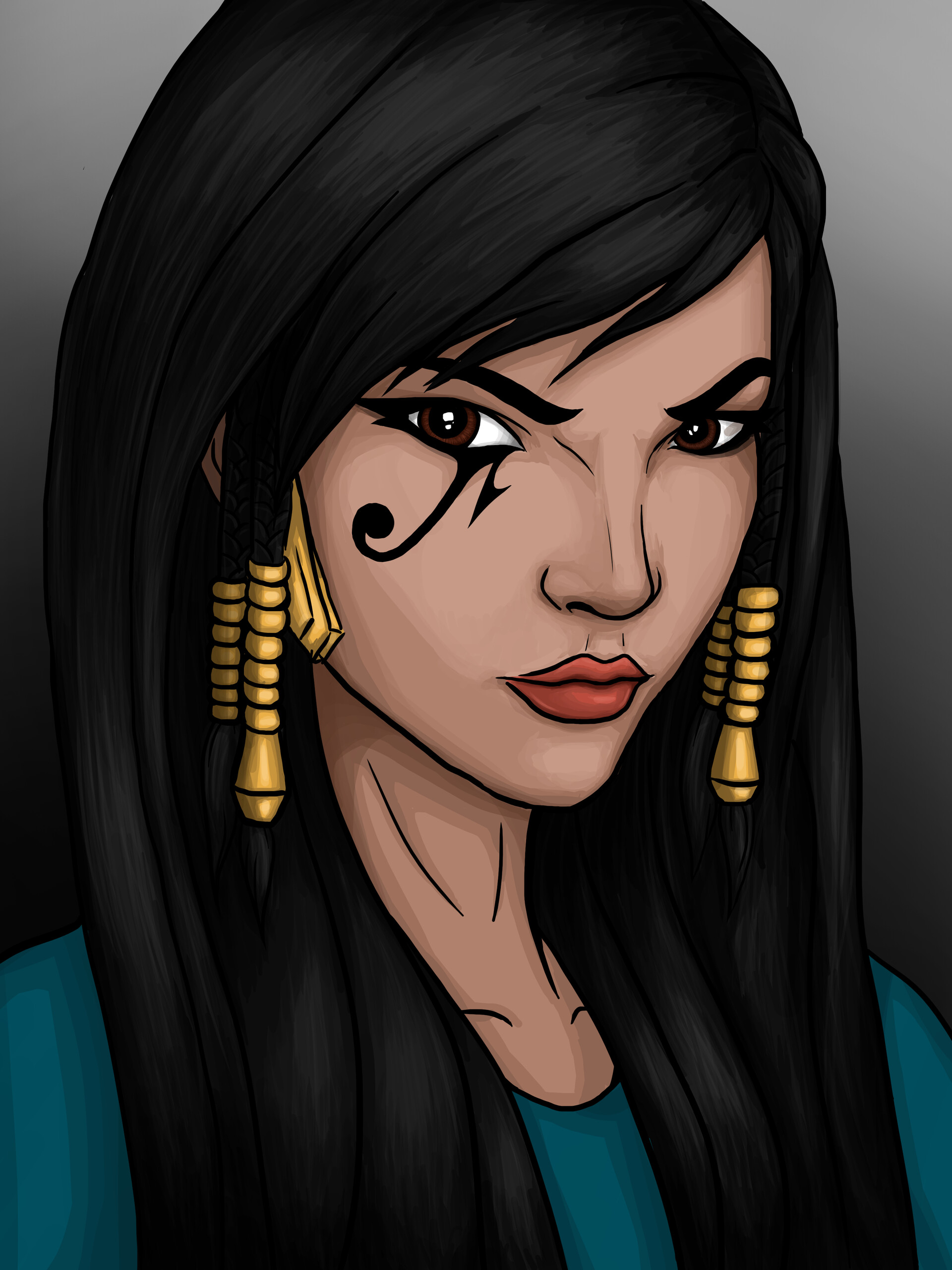 how to draw overwatch pharah