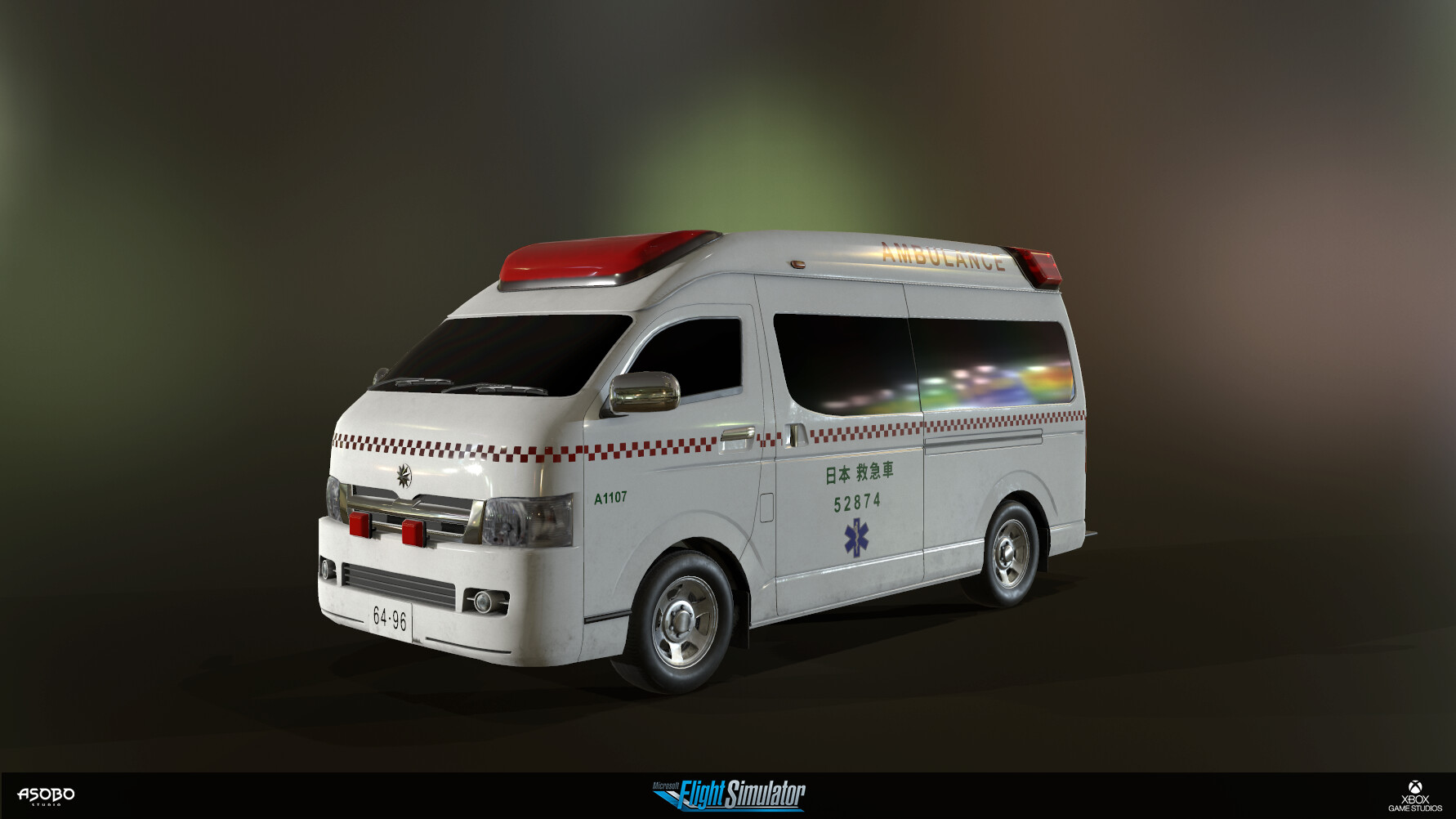 ArtStation - Japanese ambulance Microsoft Flight Simulator