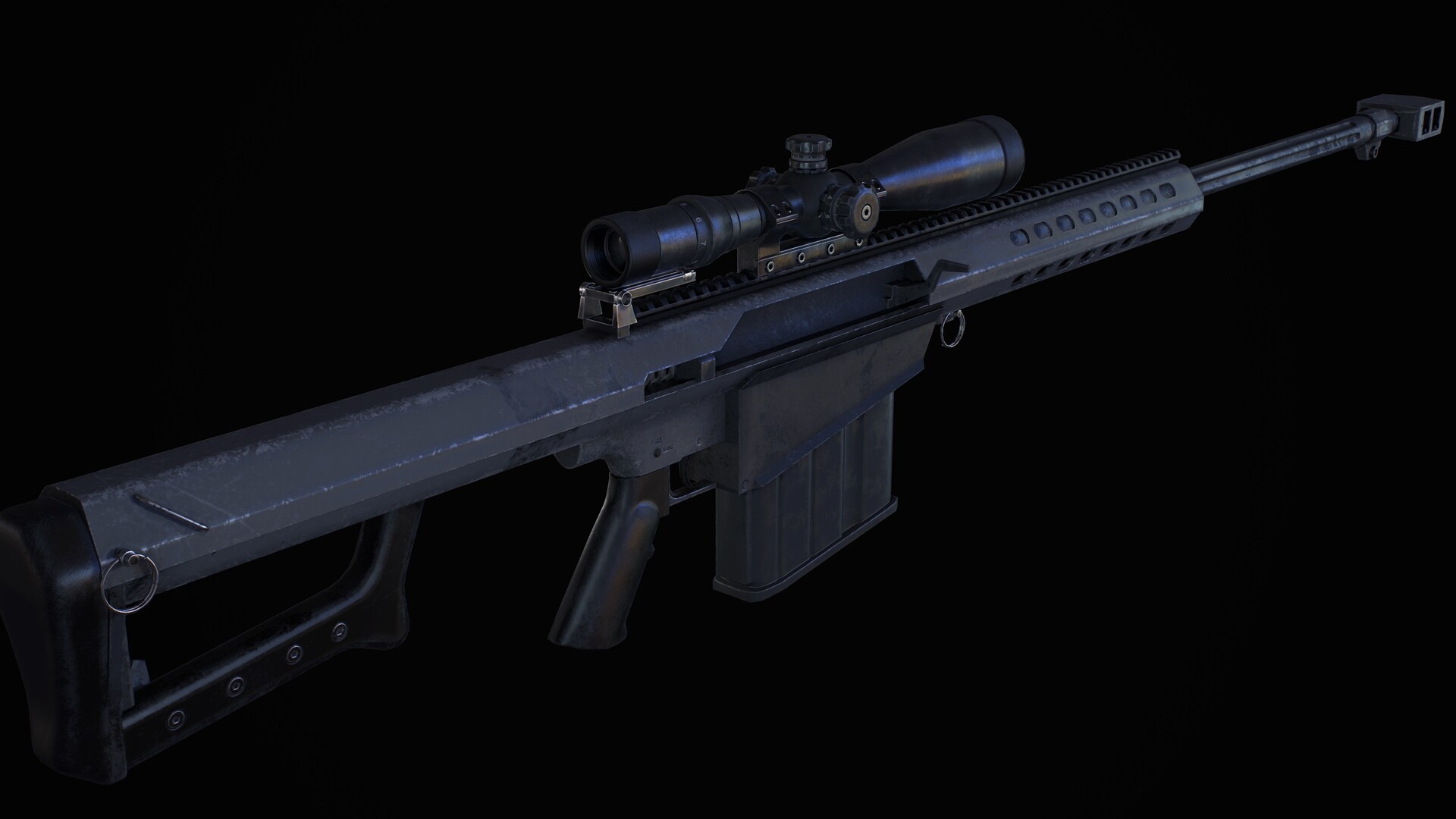 ArtStation - M82 Sniper