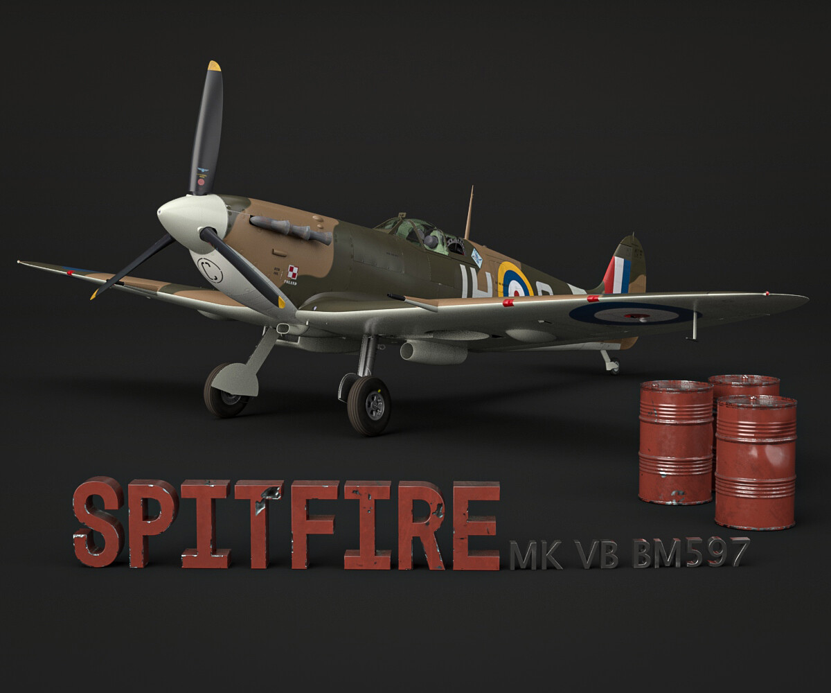 Saulo Veltri - Spitfire MK VB BM597