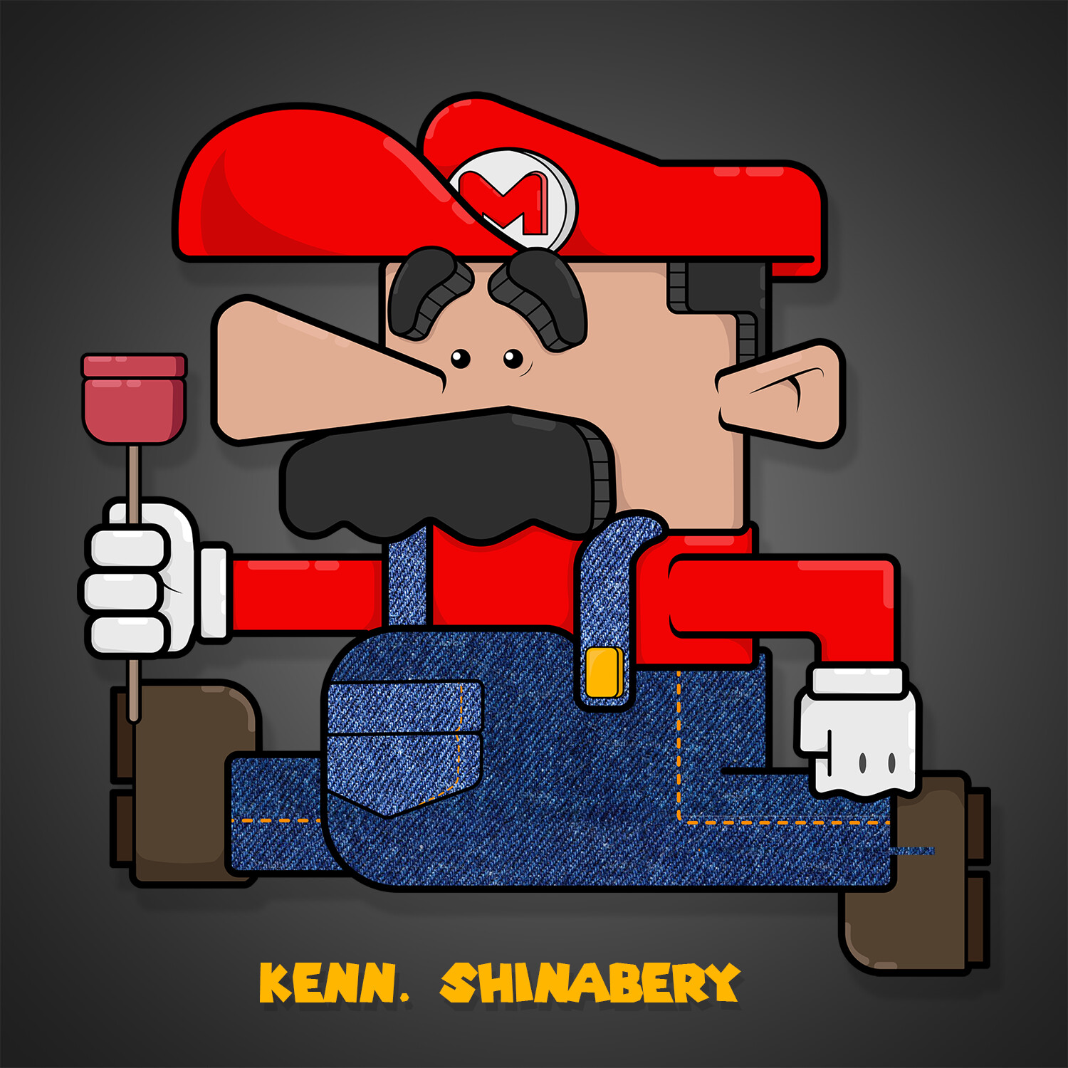 Kenneth Shinabery - Super Mario from live stream