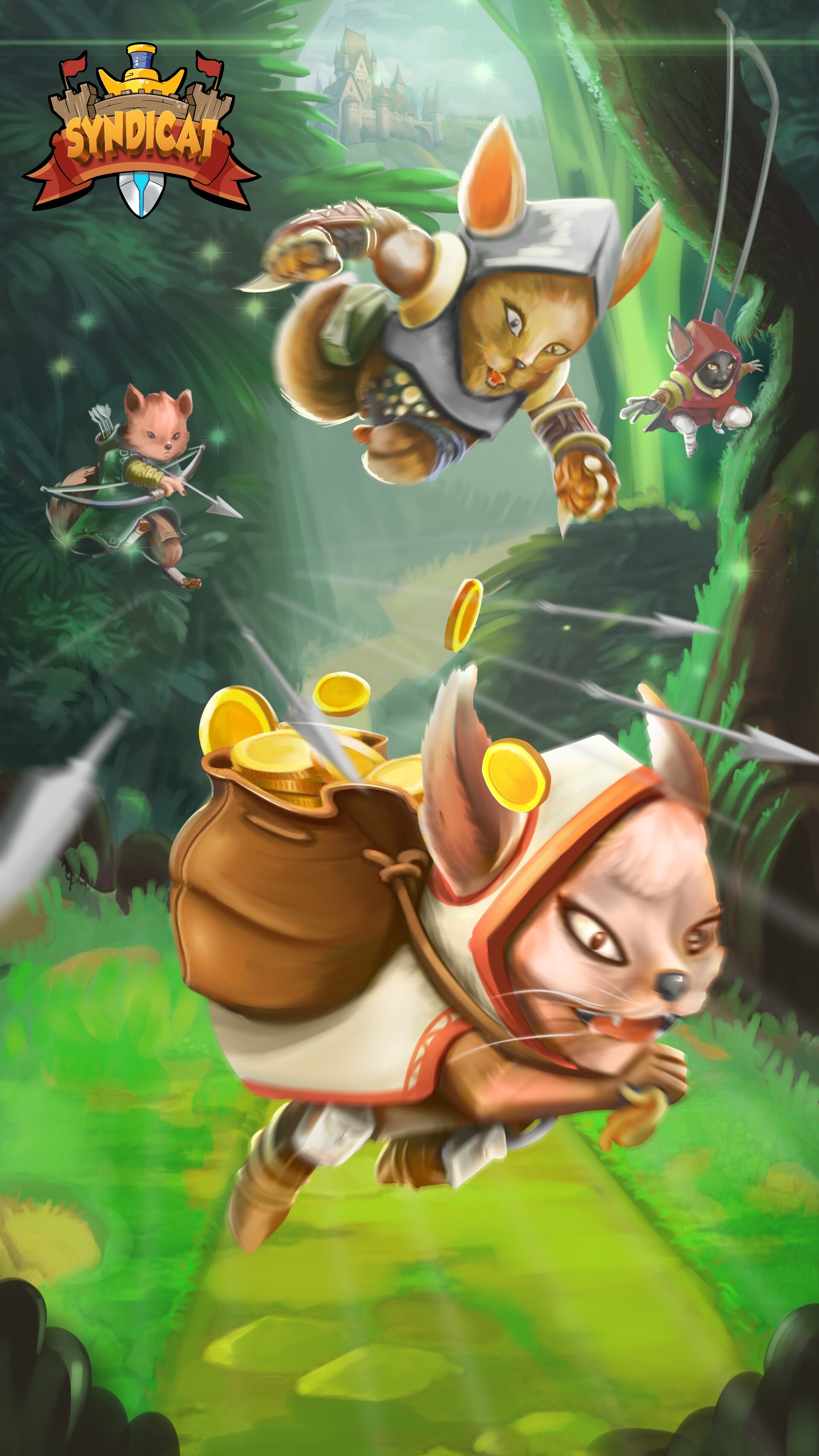 ArtStation - Splash Art Syndicat Mobile Game