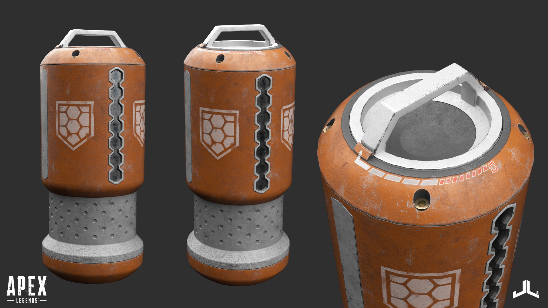 Jude Lee (Jongwook) - Apex Legends Fan Art - Ring Cell & Ring Battery