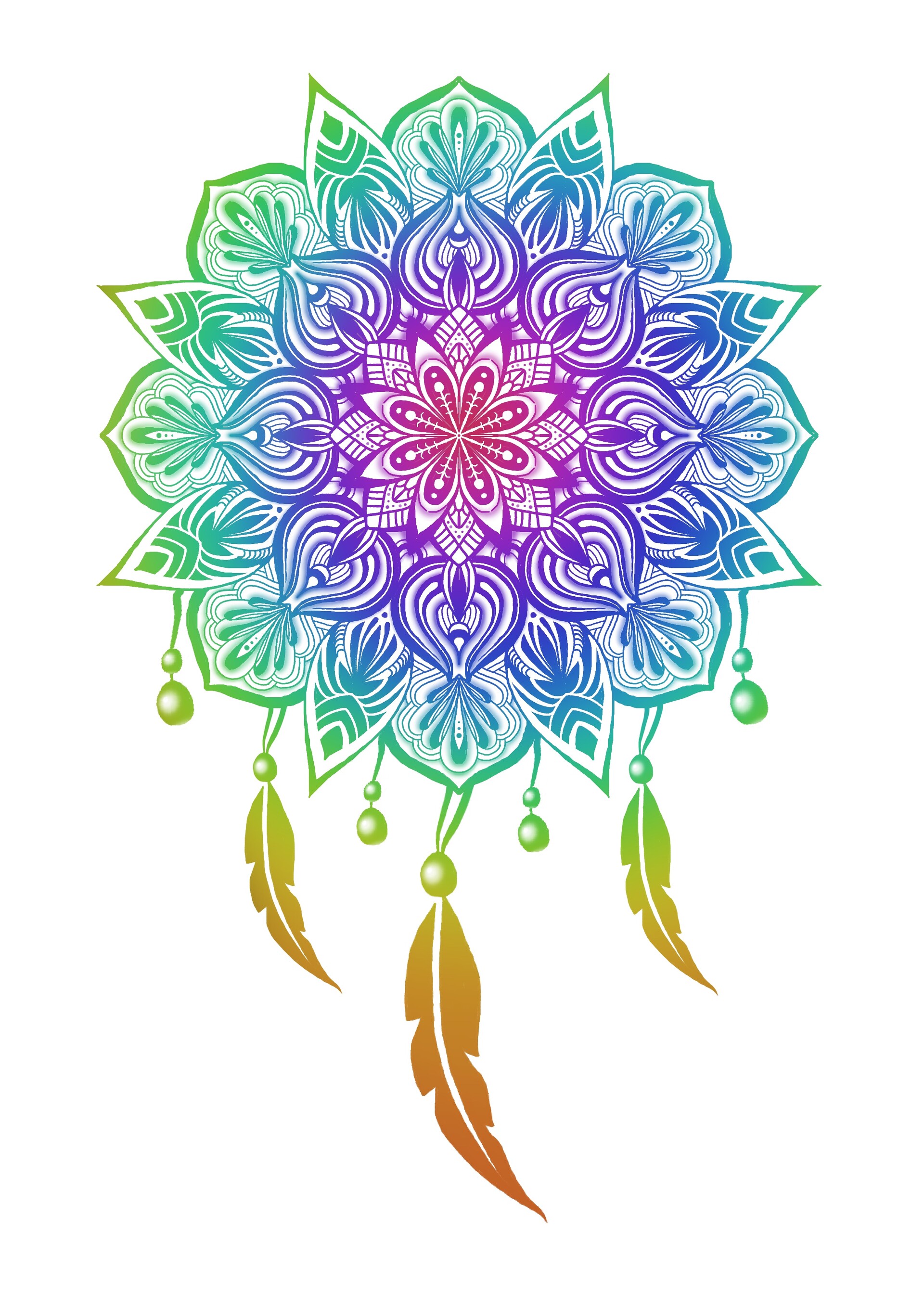 ArtStation - Mandala dream catcher