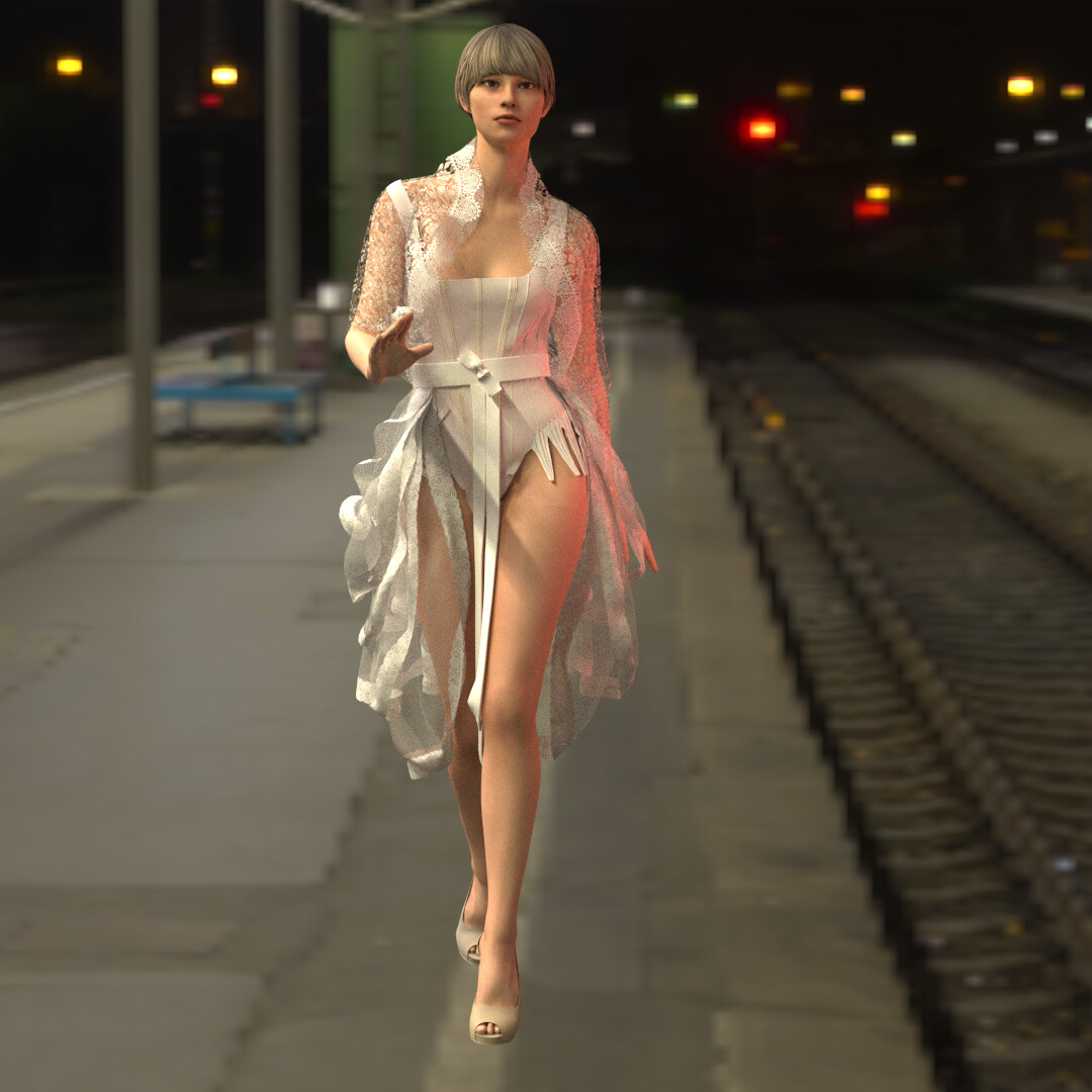 ArtStation - evening walk