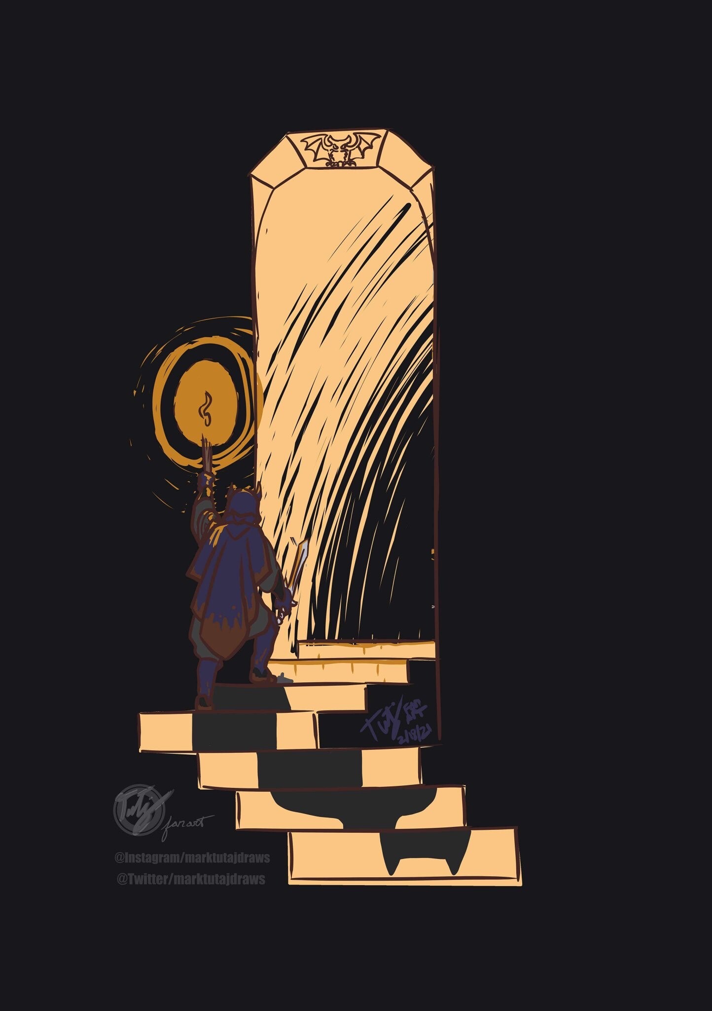 ArtStation - Bat-Man, Monster Hunter (fanart)