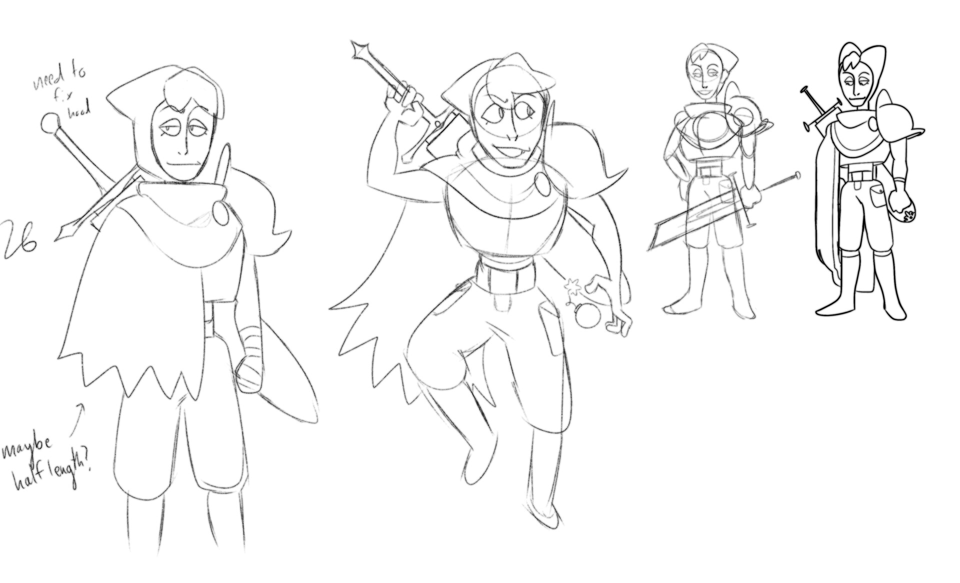 ArtStation - Character Design Study