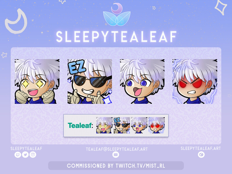 ArtStation - Killua Emotes