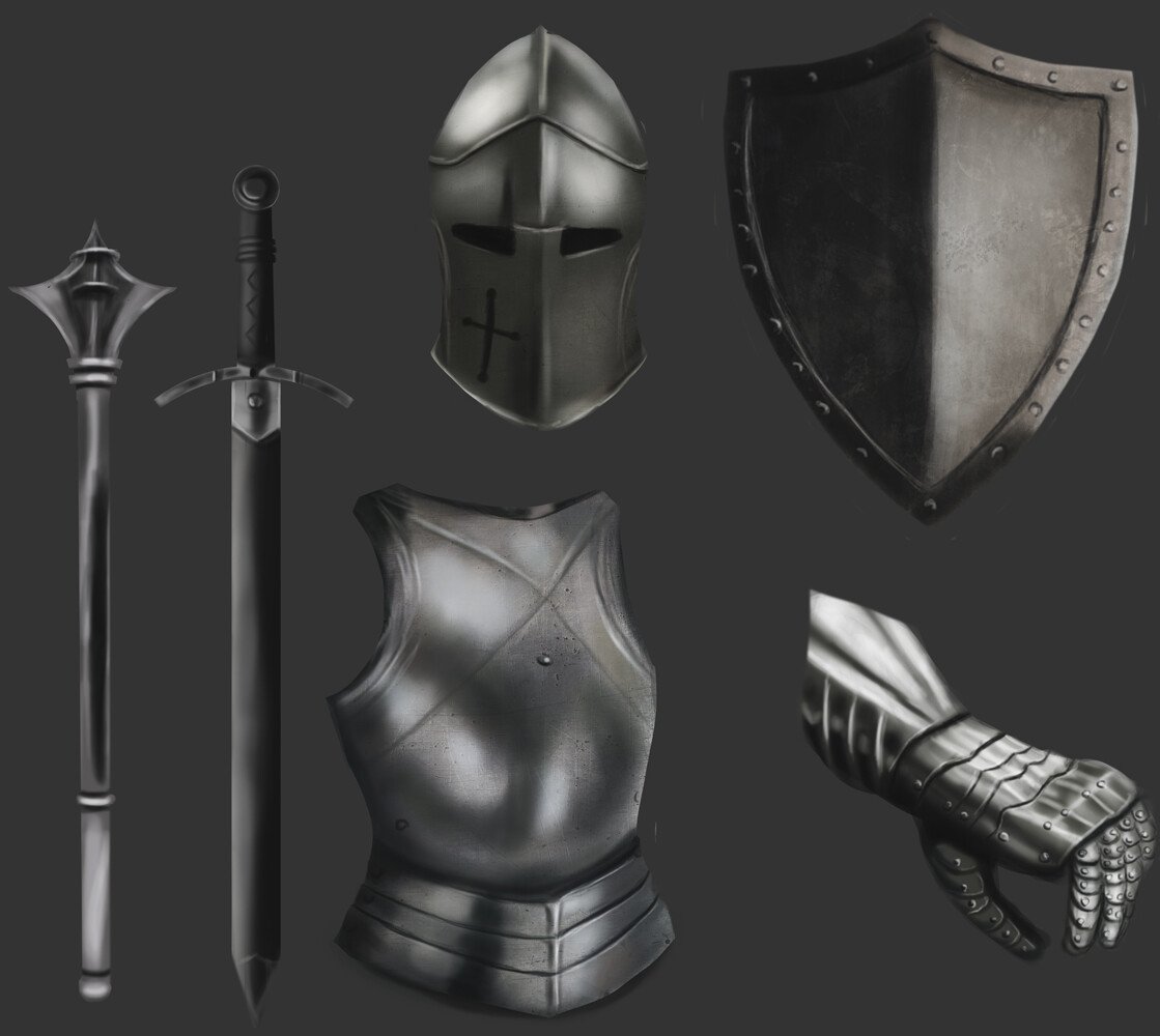 ArtStation - Medieval Props